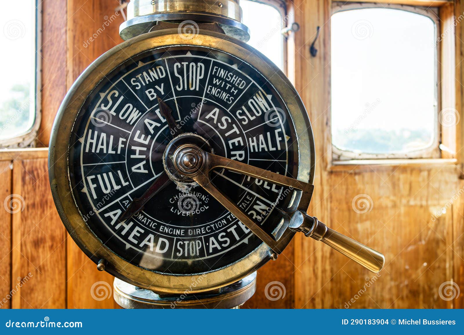 Automatic Engine Direction on the Ernest Lapointe Boat at Le Musée ...