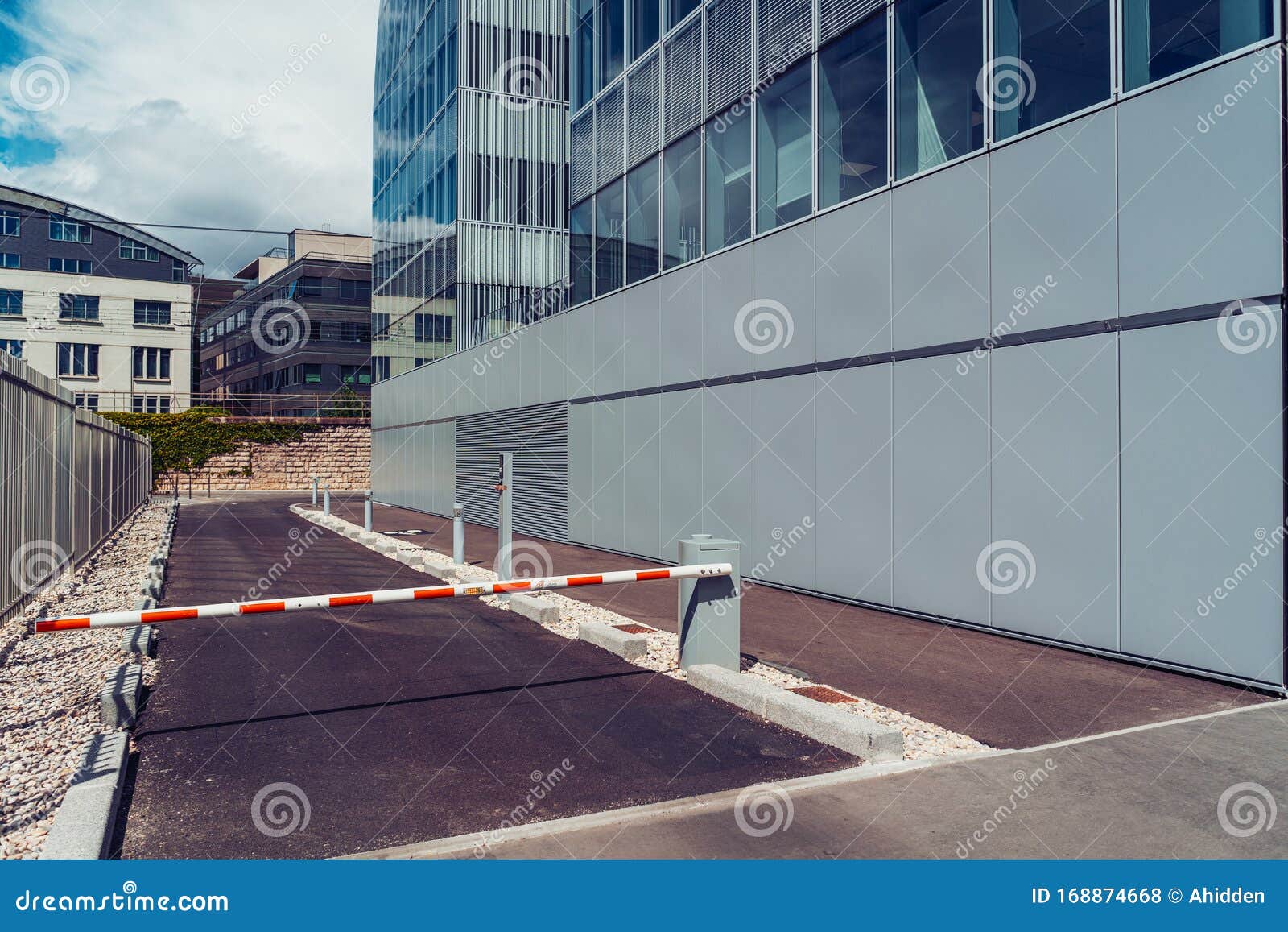 Car Park Barrier, Automatic Entry System.Security System For Building ...