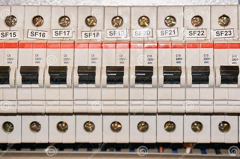 Automatic Fuse Electrical Connector in Power Lines Located Inside of ...