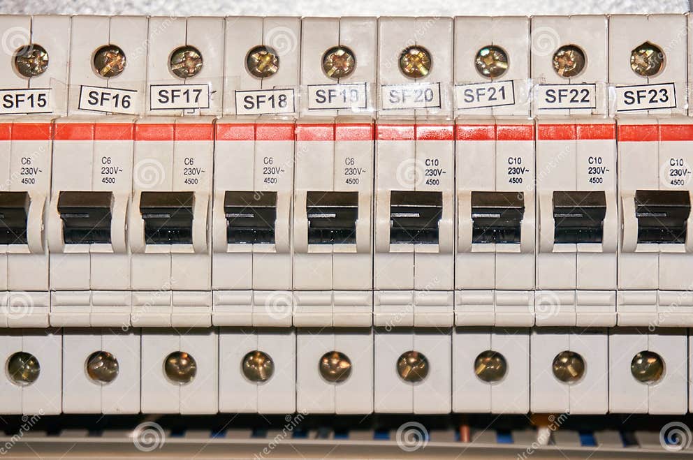 Automatic Fuse Electrical Connector in Power Lines Located Inside of ...