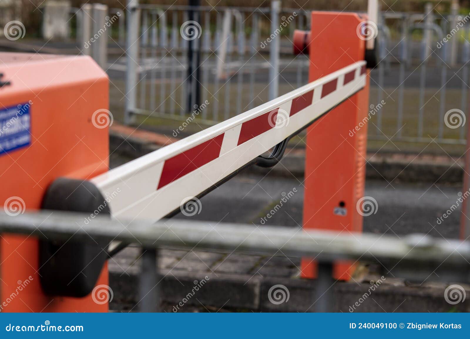 Automatic gate stock photo. Image of access, protect - 240049100
