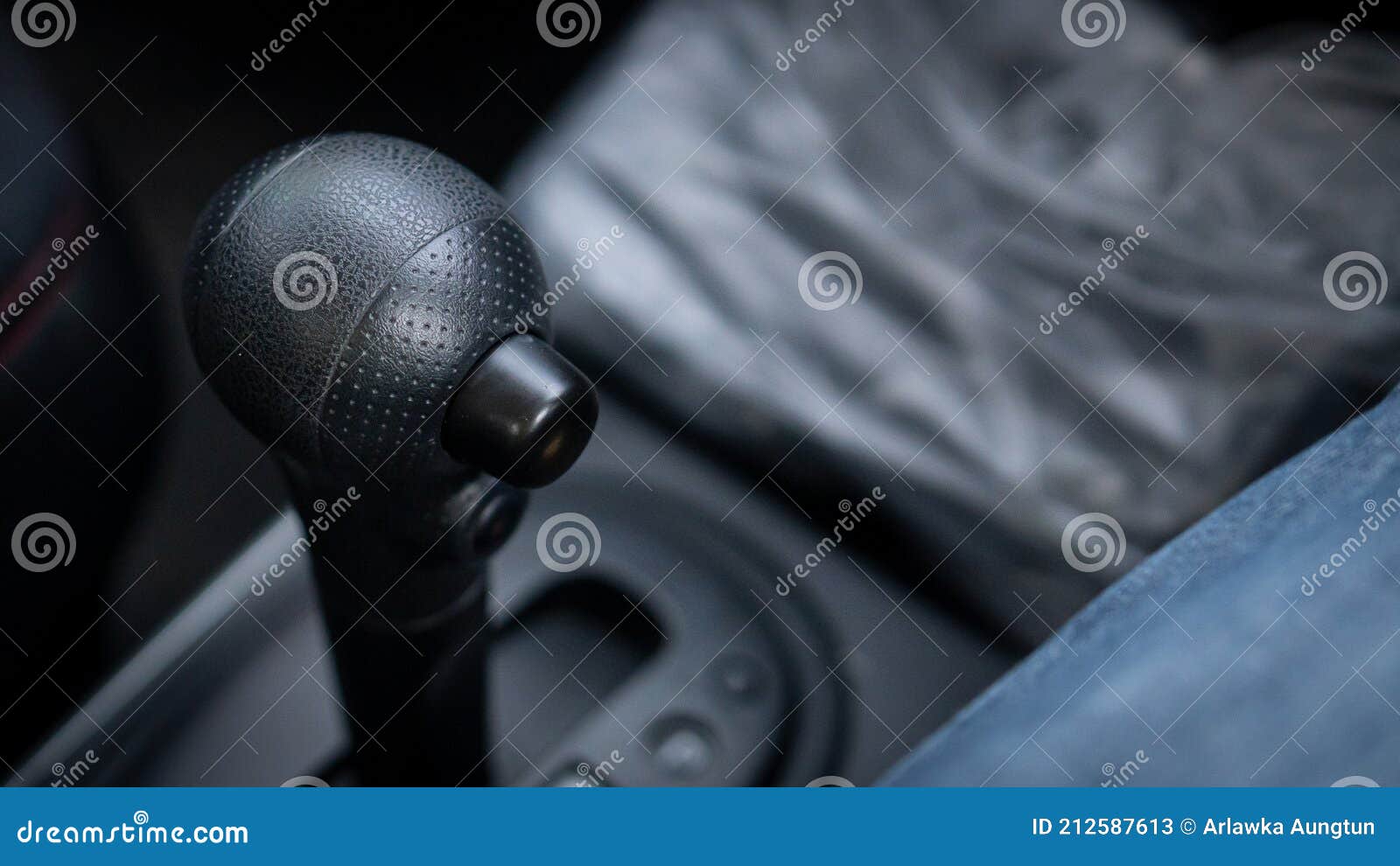 Automatic Gear Mounted in Modern Cars Car Driving Concept Stock Image ...