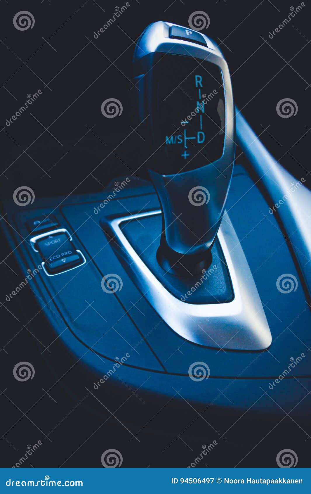 Automatic gear shift stock image. Image of automobile - 94506497