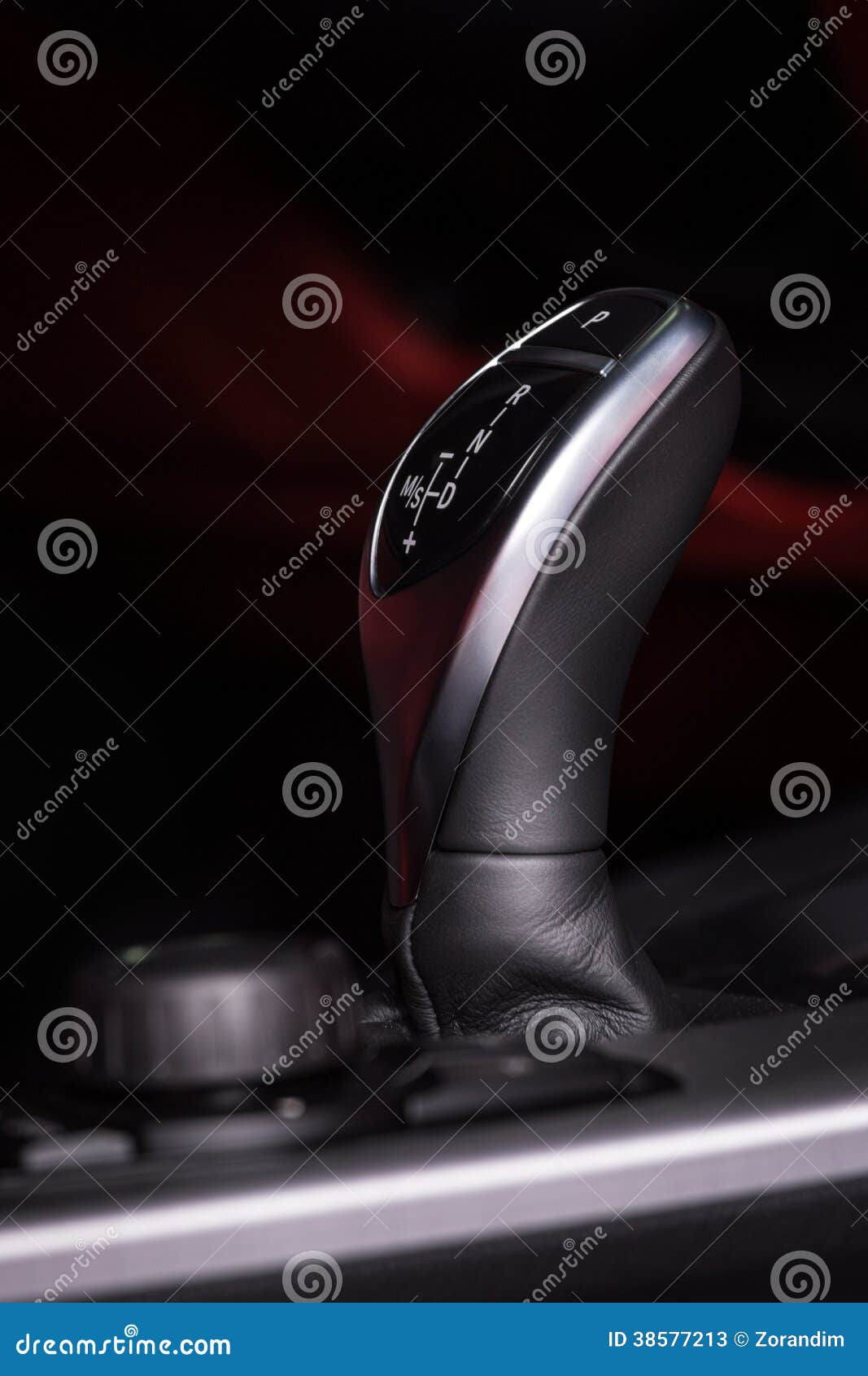 Automatic gearbox shifter stock image. Image of metal - 38577213