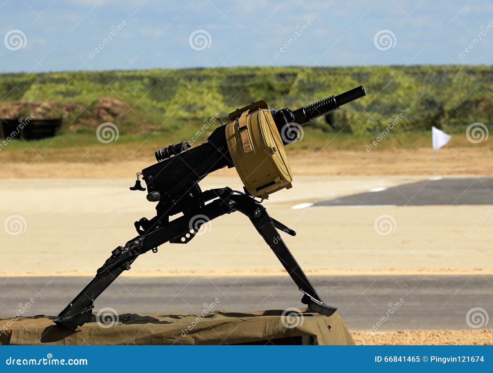 Automatic Grenade Launcher Heavy Machine Stock Image - Image of ...