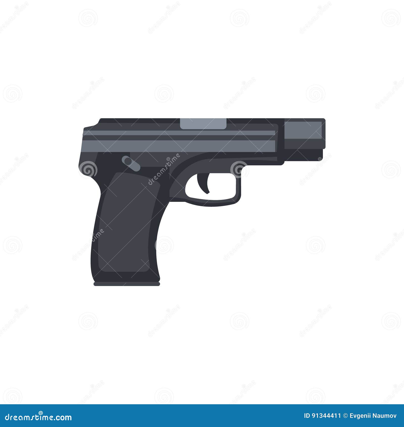 Set Pistol Or Gun, Military Knife, Hand Grenade, MP9I Submachine ...