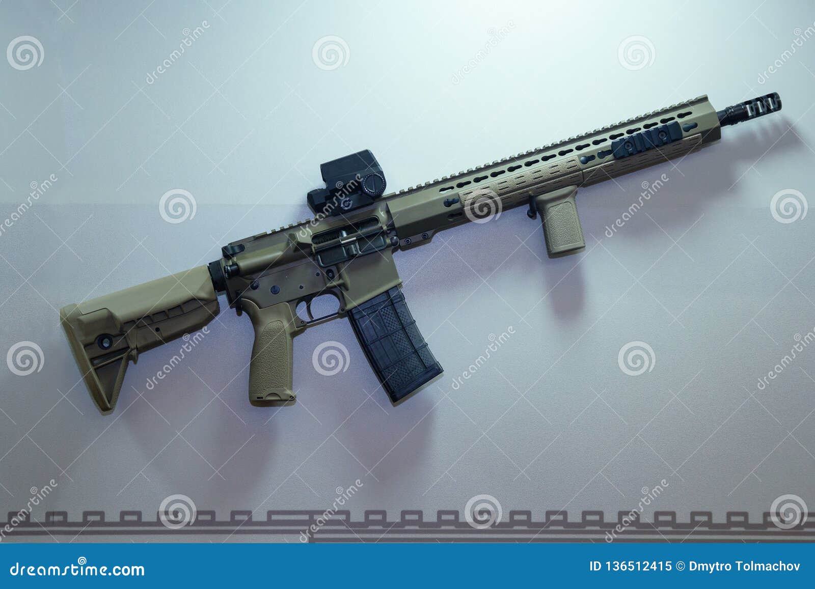 Automatic Helical on the Shop Wall Stock Image - Image of criminal ...