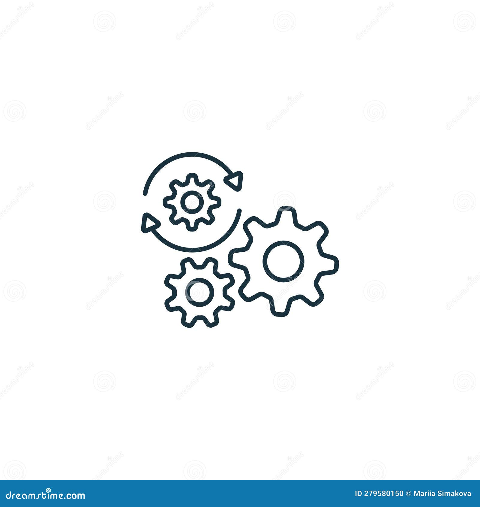 Automatic Icon. Monochrome Simple Sign from Engineering Collection Stock Vector - Illustration ...