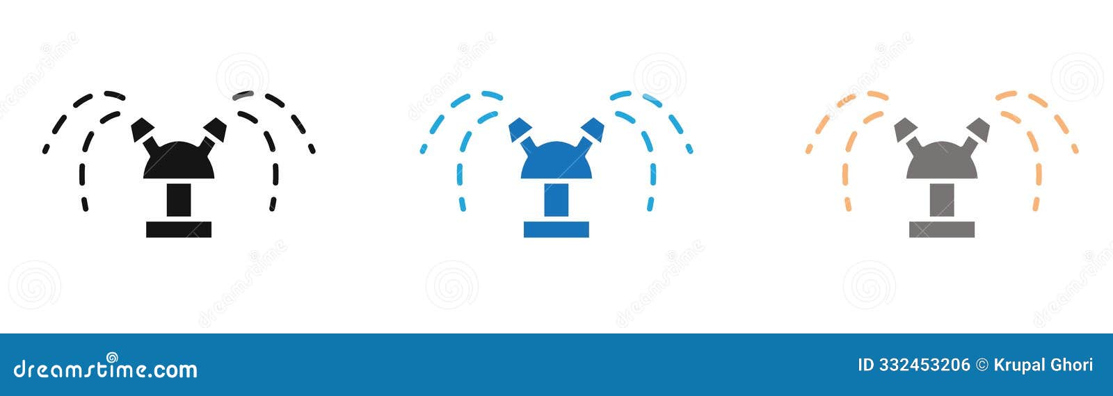 Automatic Irrigation Sprinklers Icon Line Art Logo Set Stock ... Automatic Irrigation Sprinklers Icon Line Art Logo Set Stock ...