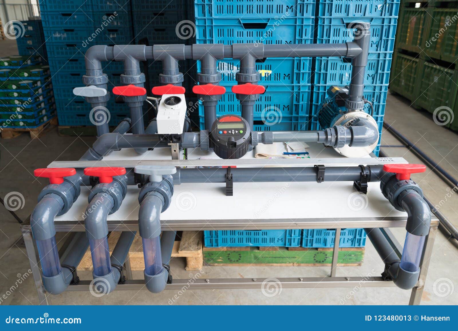 Automatic Irrigation System Stock Image - Image of connection, fresh ...