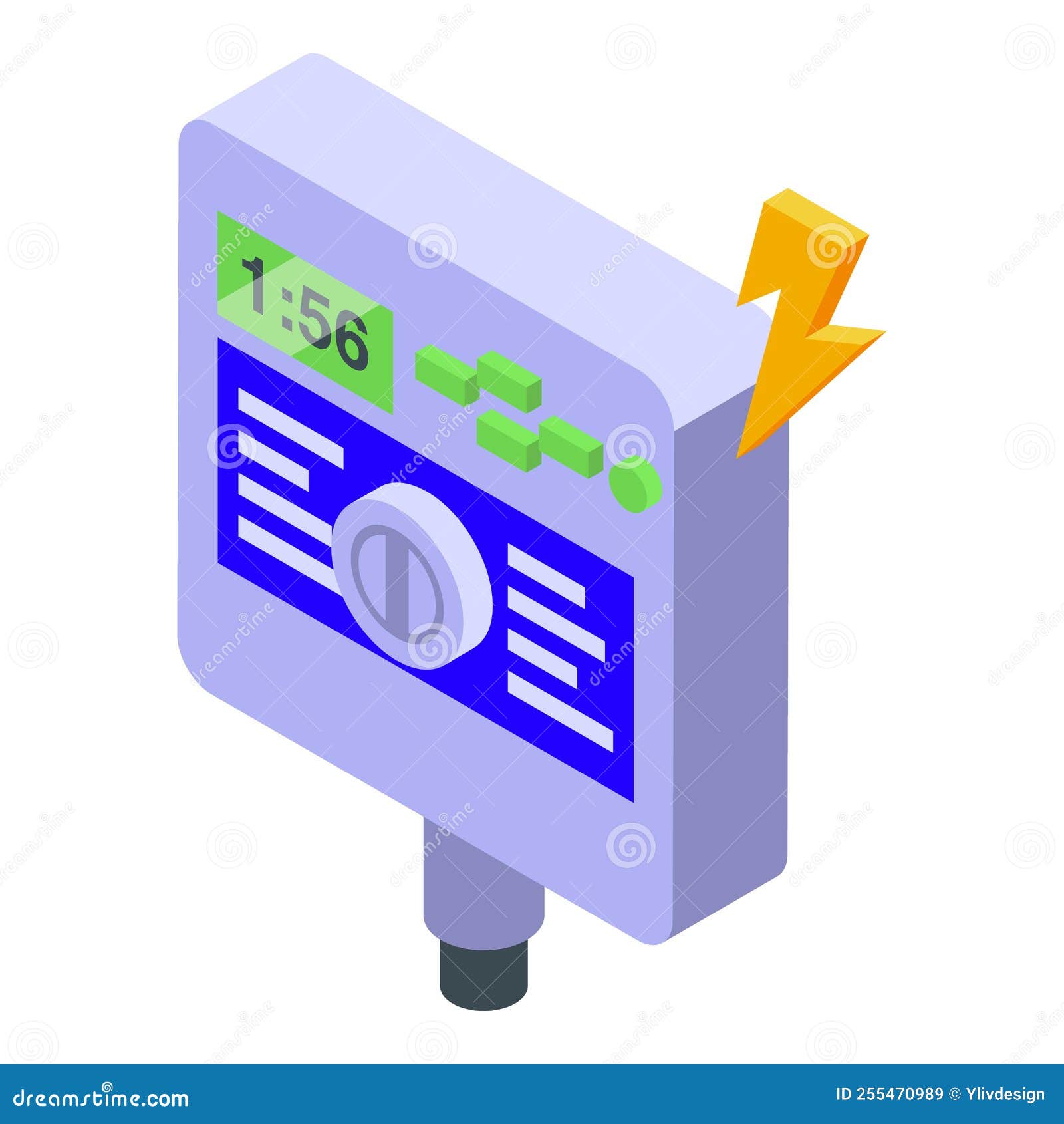 Automatic Irrigation System Icon Isometric Vector. Water Pipe Stock ...
