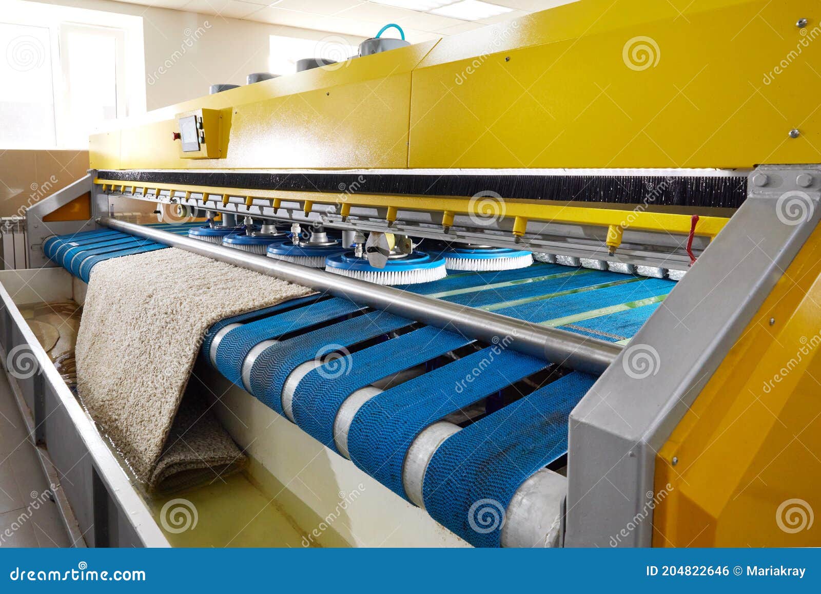 Automatic Machine and Equipment for Carpet Washing and Dry Cleaning ...