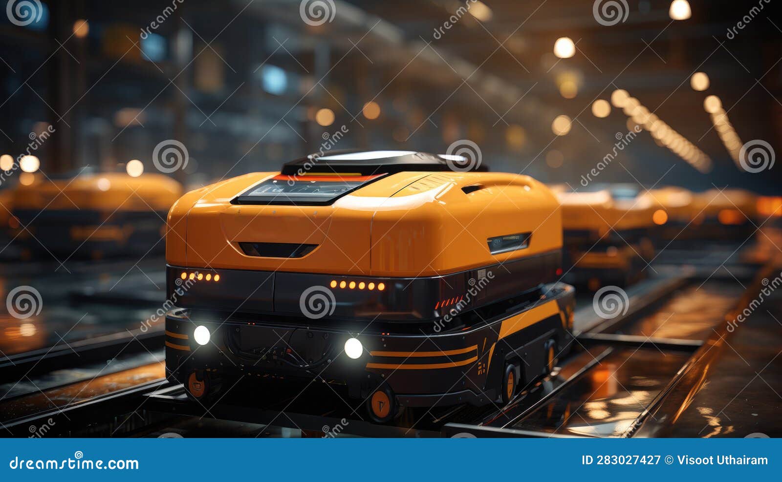 Automatic Machine Working To Transferring Product and Parcel in Smart ...