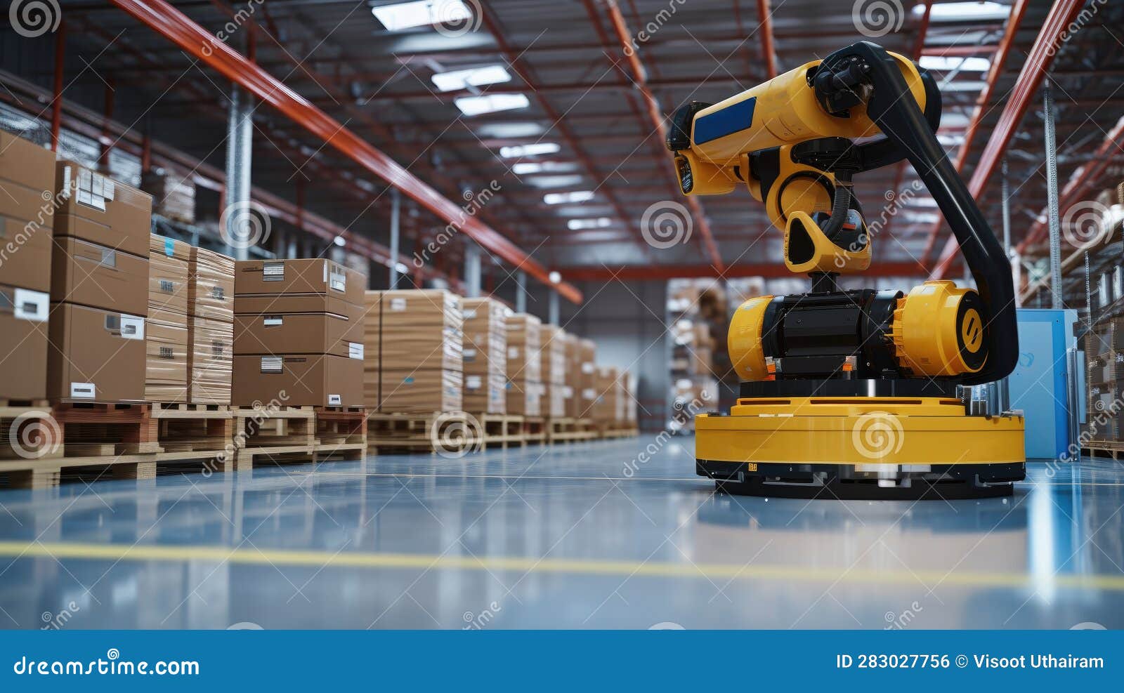 Automatic Machine Working To Transferring Product and Parcel in Smart ...