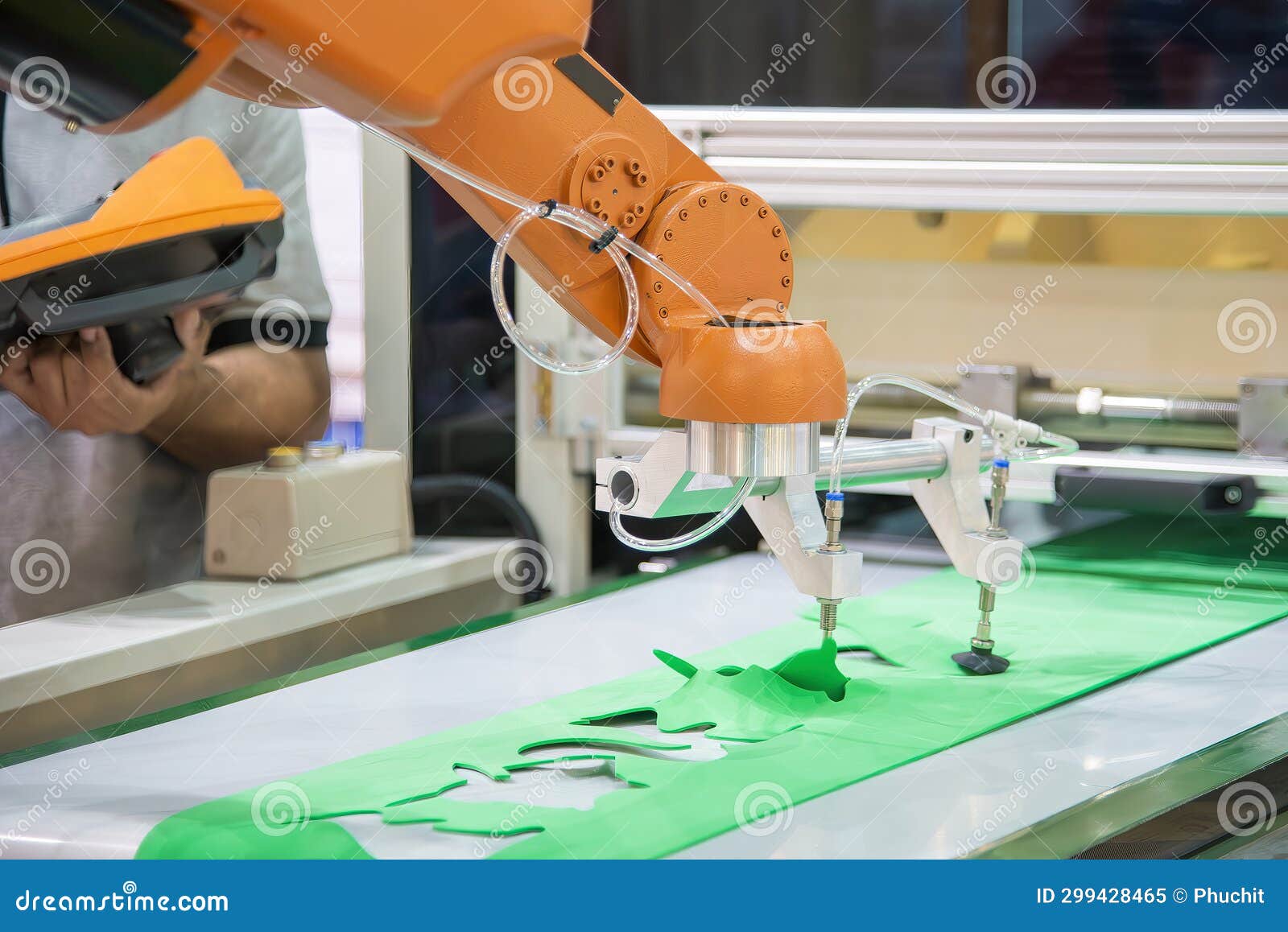 The Automatic Material Handling the Rubber Sheet Parts by Robotic ...
