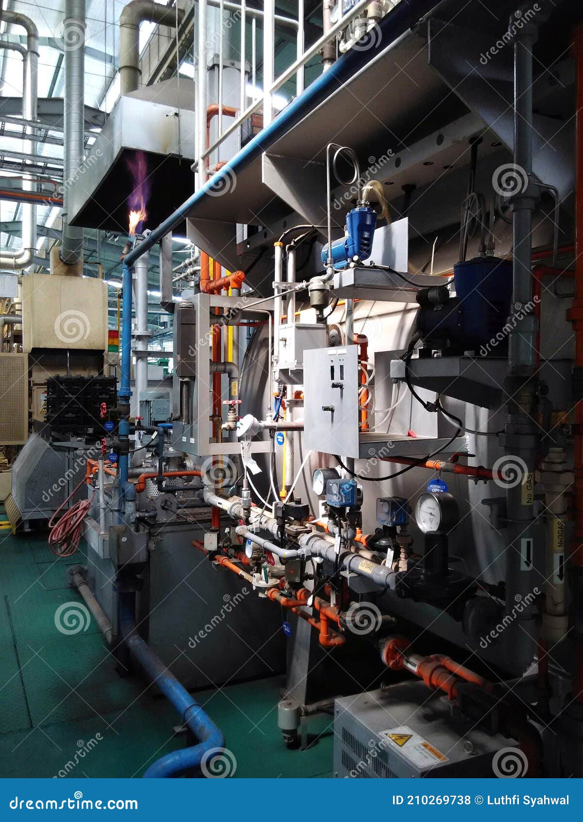 Automatic Mechanical Instruments in Production Plant Manufacturing ...