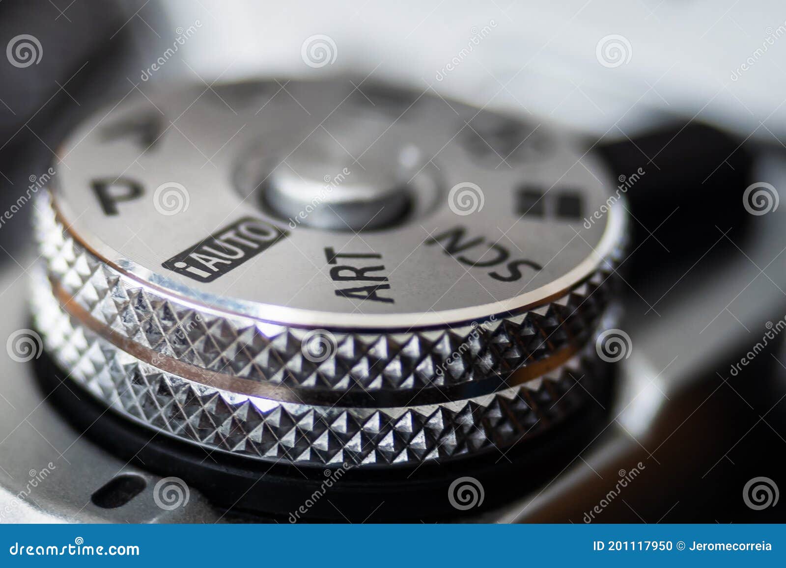 Automatic mode on a camera stock photo. Image of dial - 201117950