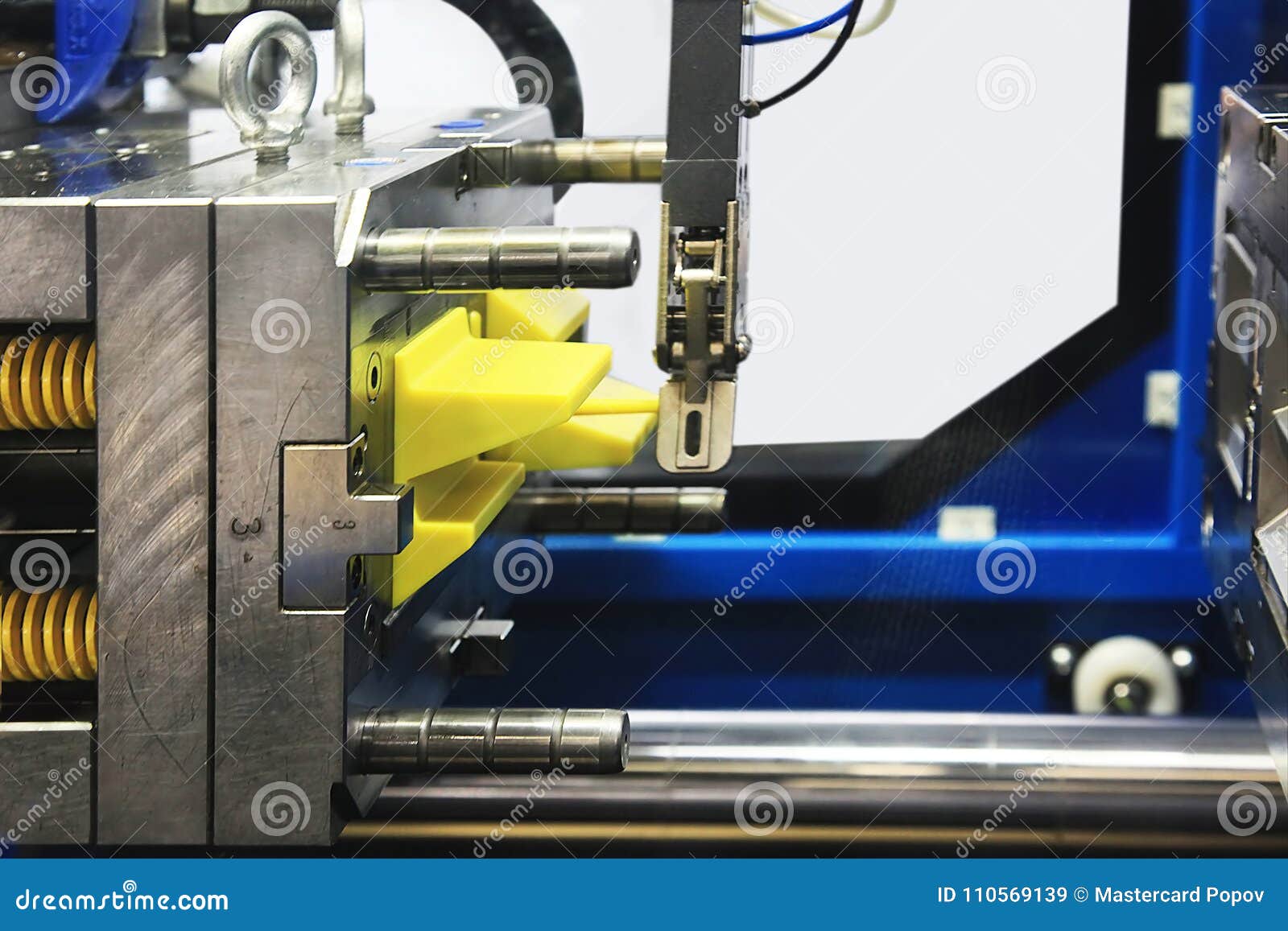 Automatic molding machine stock image. Image of molding - 110569139
