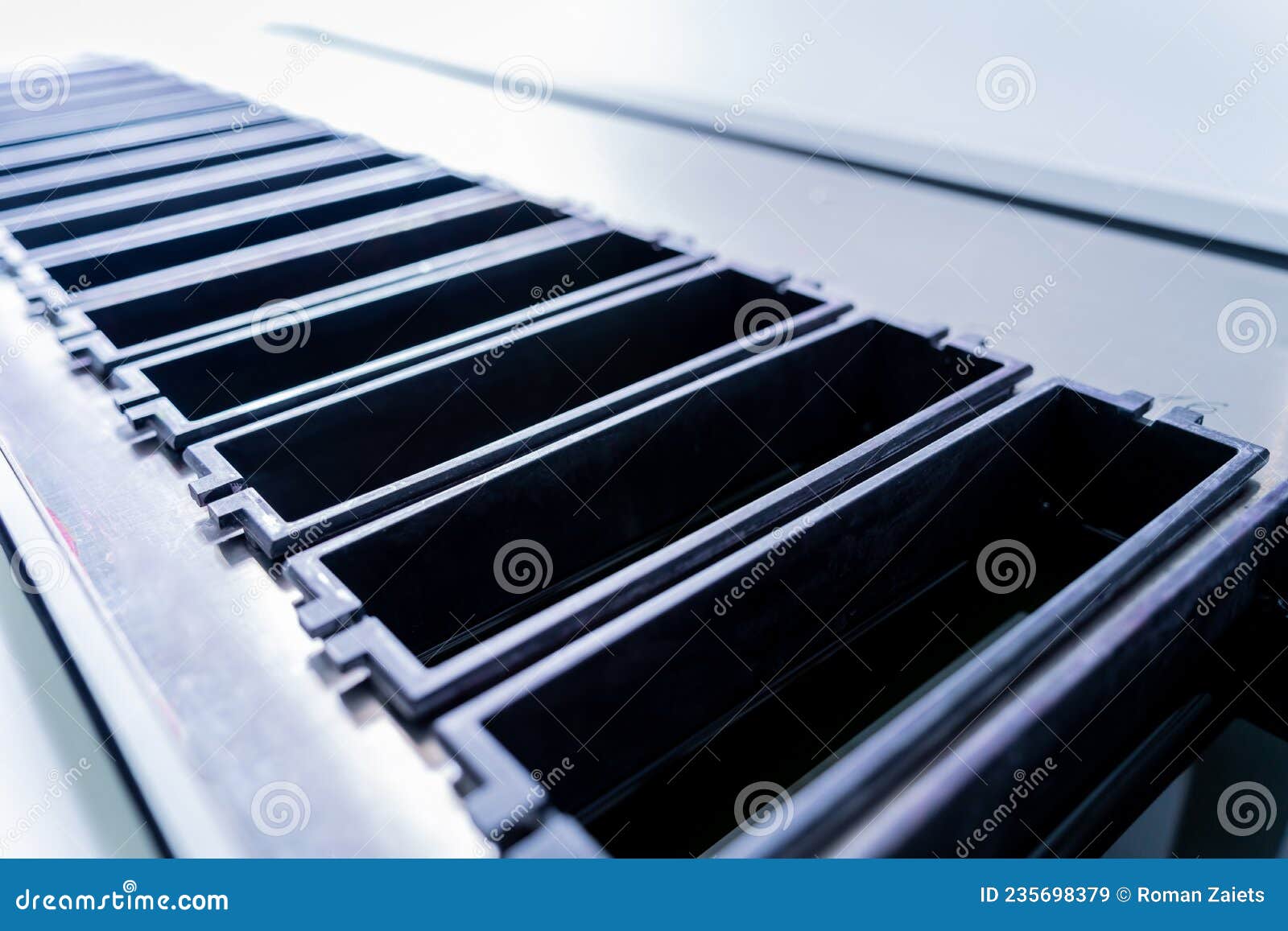 Automatic Multi Slides Stainer at the Modern Laboratory Stock Image ...