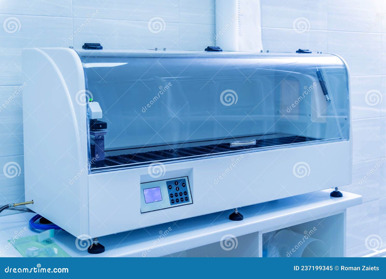 Automatic Multi Slides Stainer at the Modern Laboratory Stock Image ...