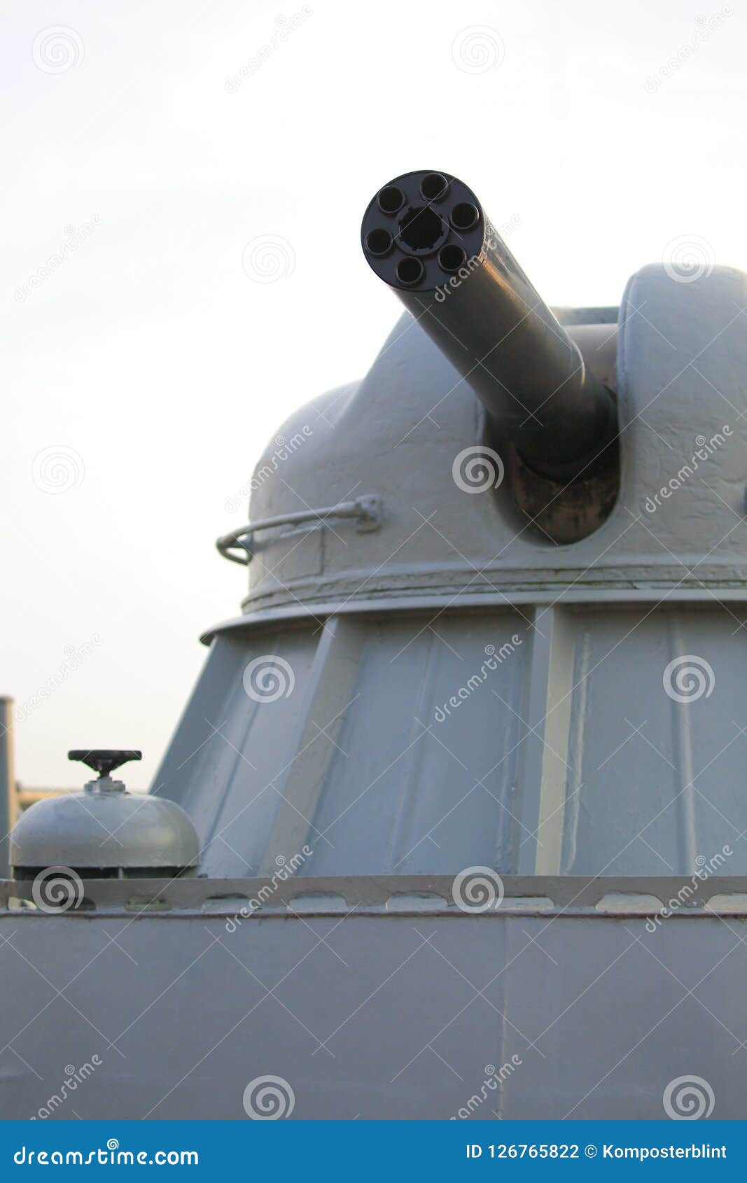 The Automatic Naval Close-in Weapon System AK-630. Front View on ...