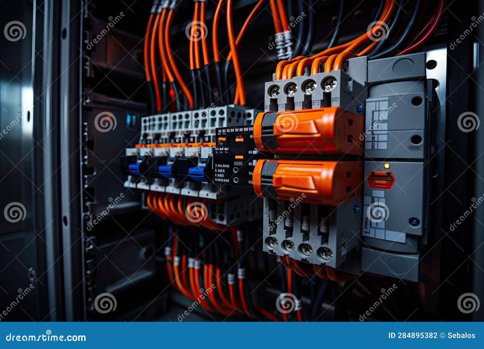 Automatic New Fuse Electrical Connector in Power Lines Located Inside ...