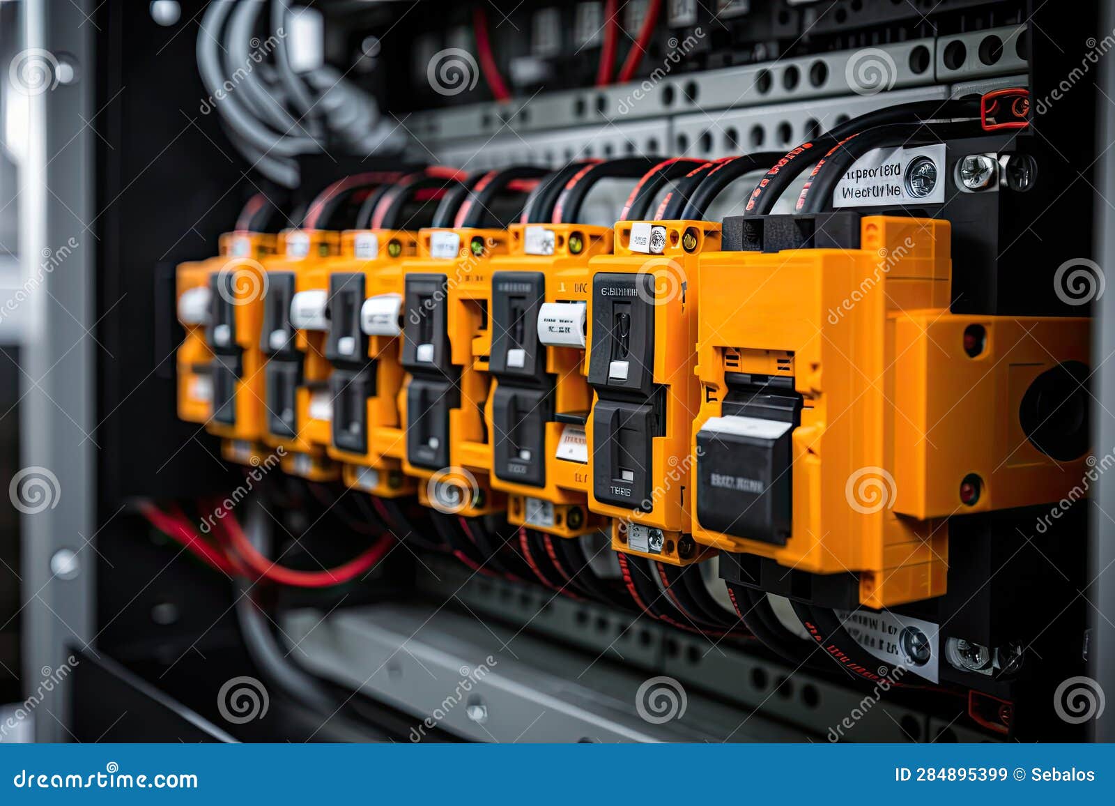 Automatic New Fuse Electrical Connector in Power Lines Located Inside ...