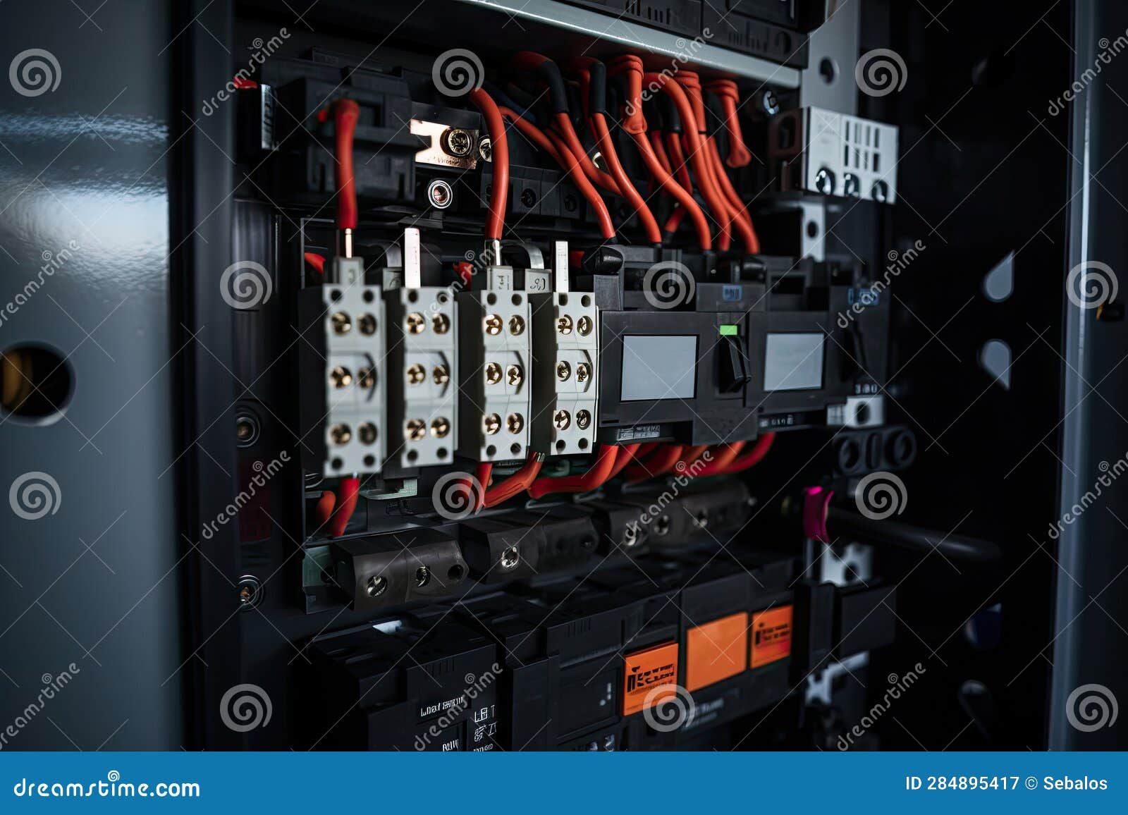 Automatic New Fuse Electrical Connector in Power Lines Located Inside ...