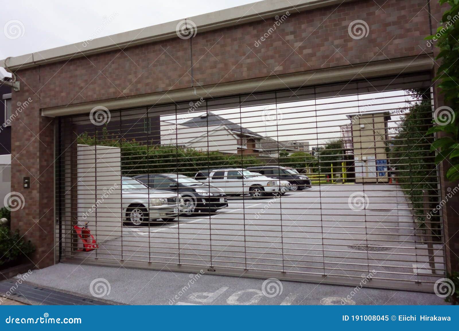 Automatic Opening/closing A Gate Royalty-Free Stock Image ...