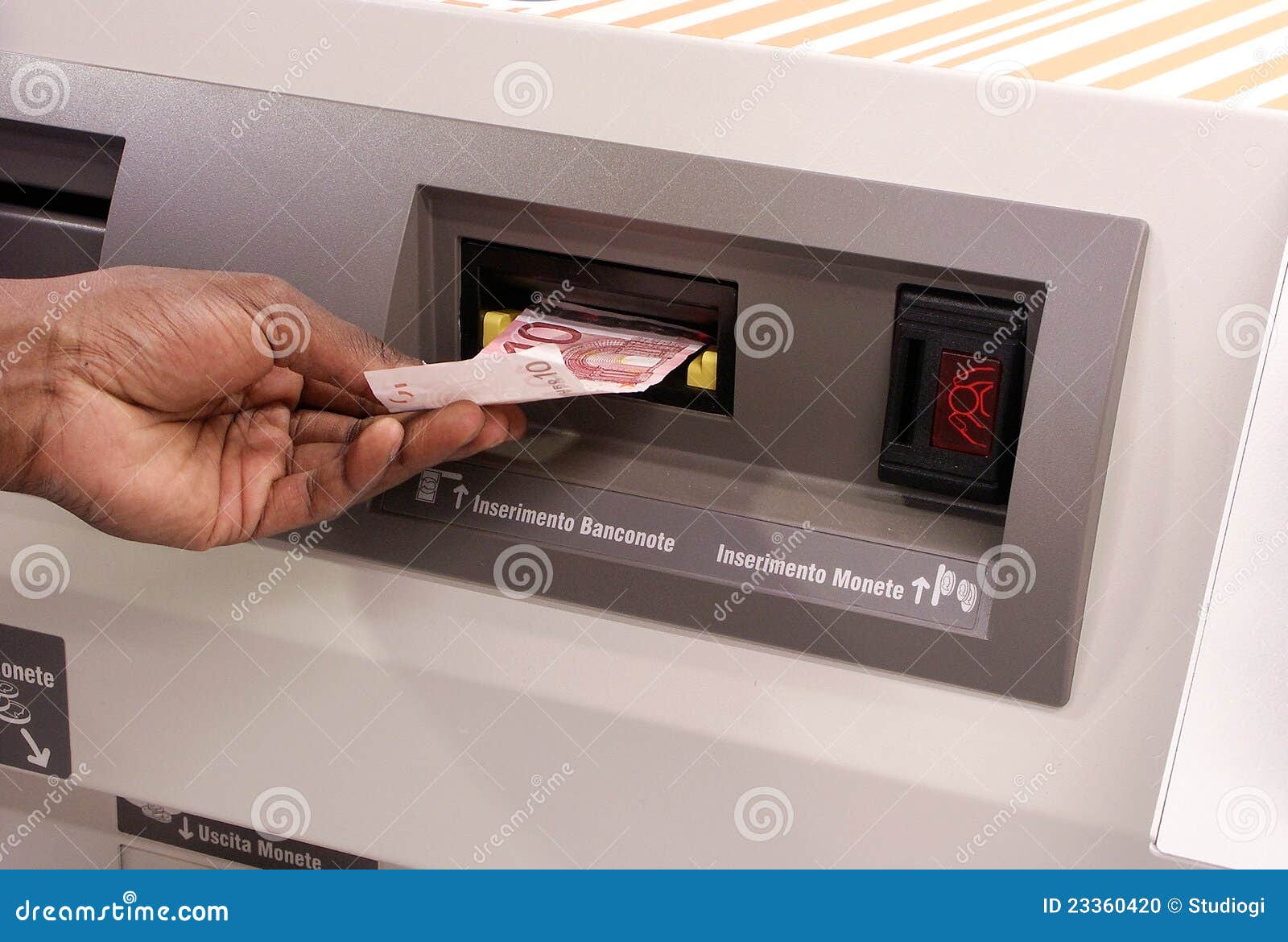 Automatic payment stock photo. Image of euro, grab, balance - 23360420