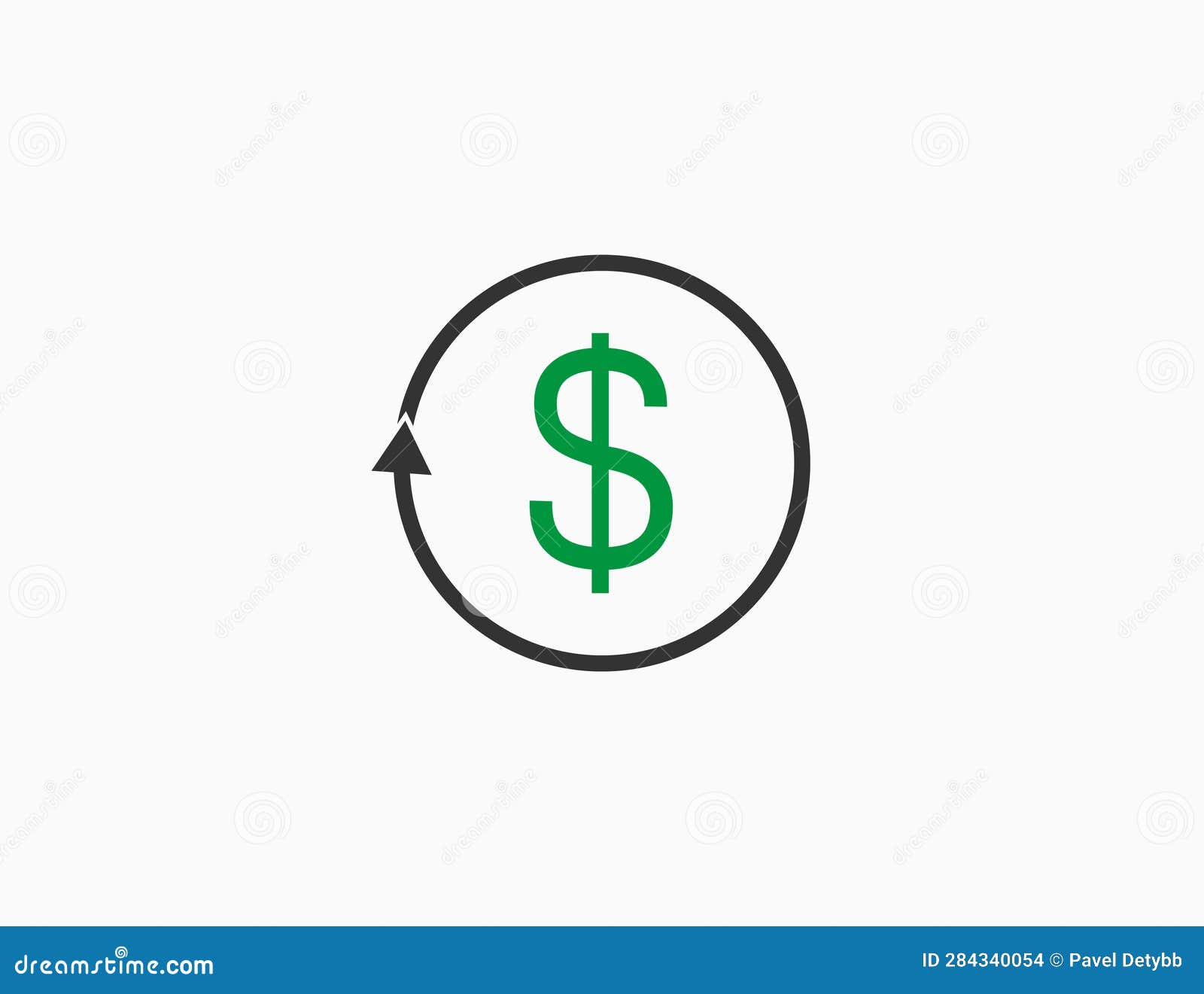 Automatic Recurring Payments Or Billing Cycle Line Art Icon For Apps ...