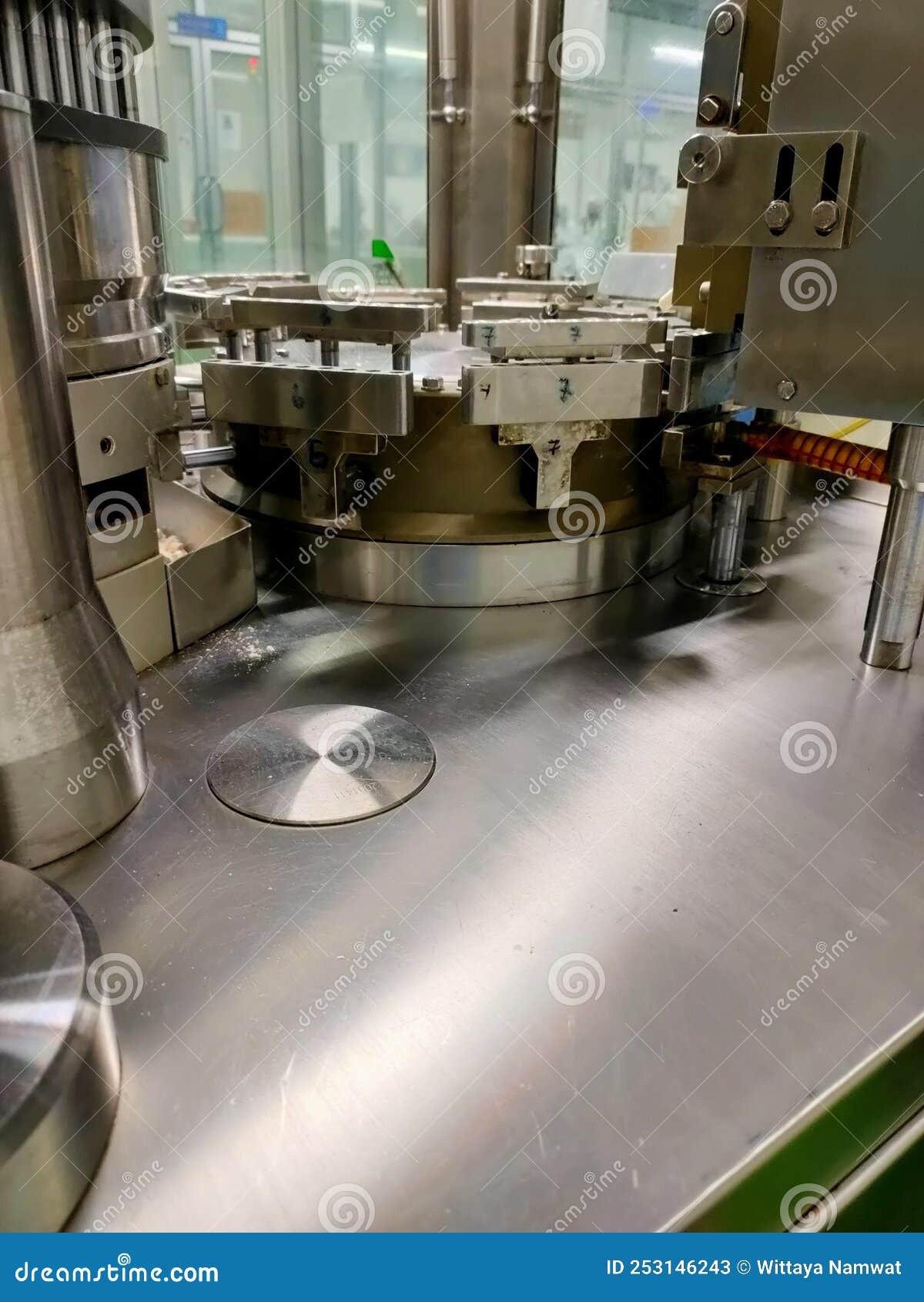 Automatic Pharmaceutical Capsule Filling Machine Editorial Stock Photo ...