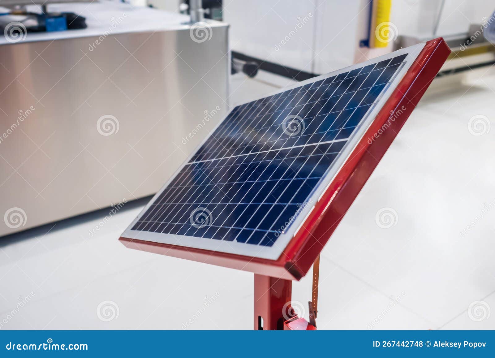 Automatic Photovoltaic Solar Panel Working at Modern Technology ...