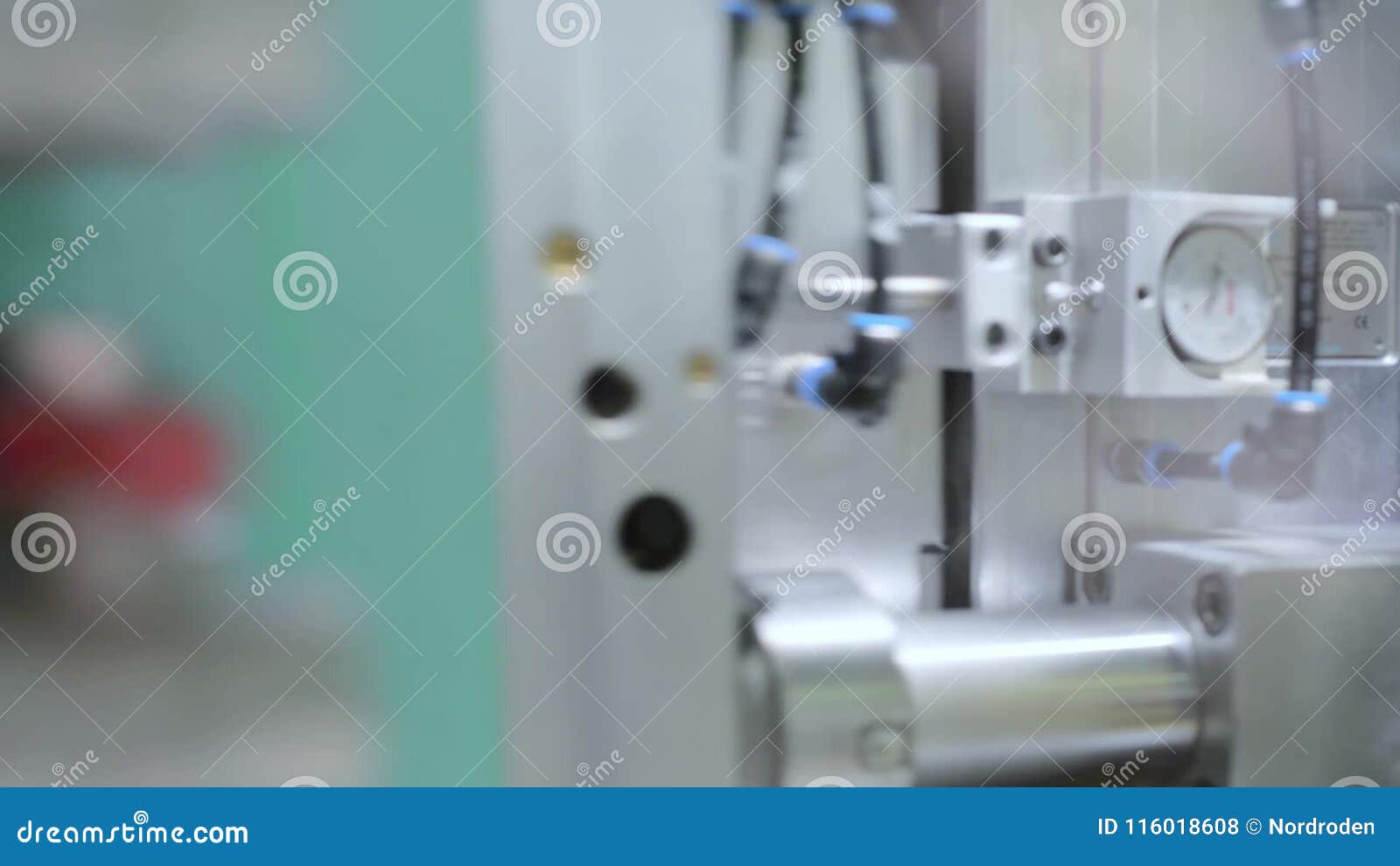 Automatic Plastic Injection Molding Machine. Stock Footage - Video of ...