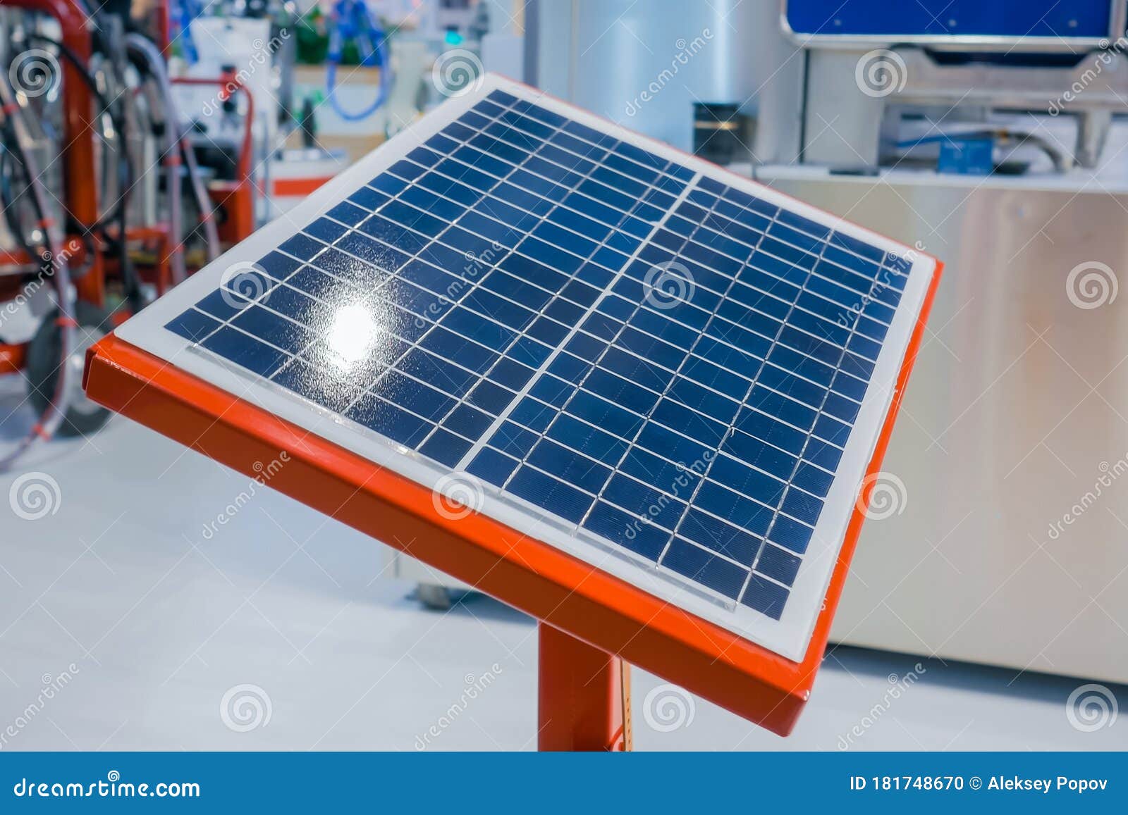 Automatic Photovoltaic Solar Panel Working at Modern Technology ...