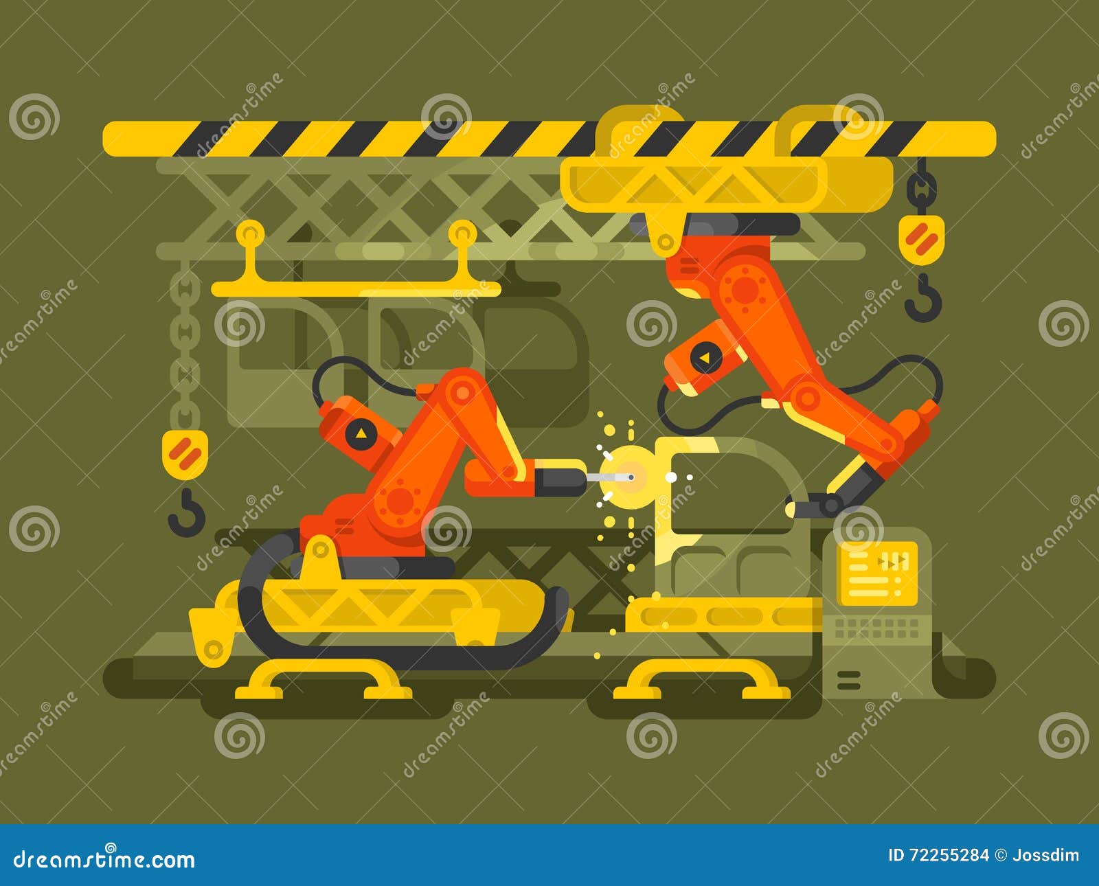Automatic Production Stock Illustrations – 10,631 Automatic Production ...