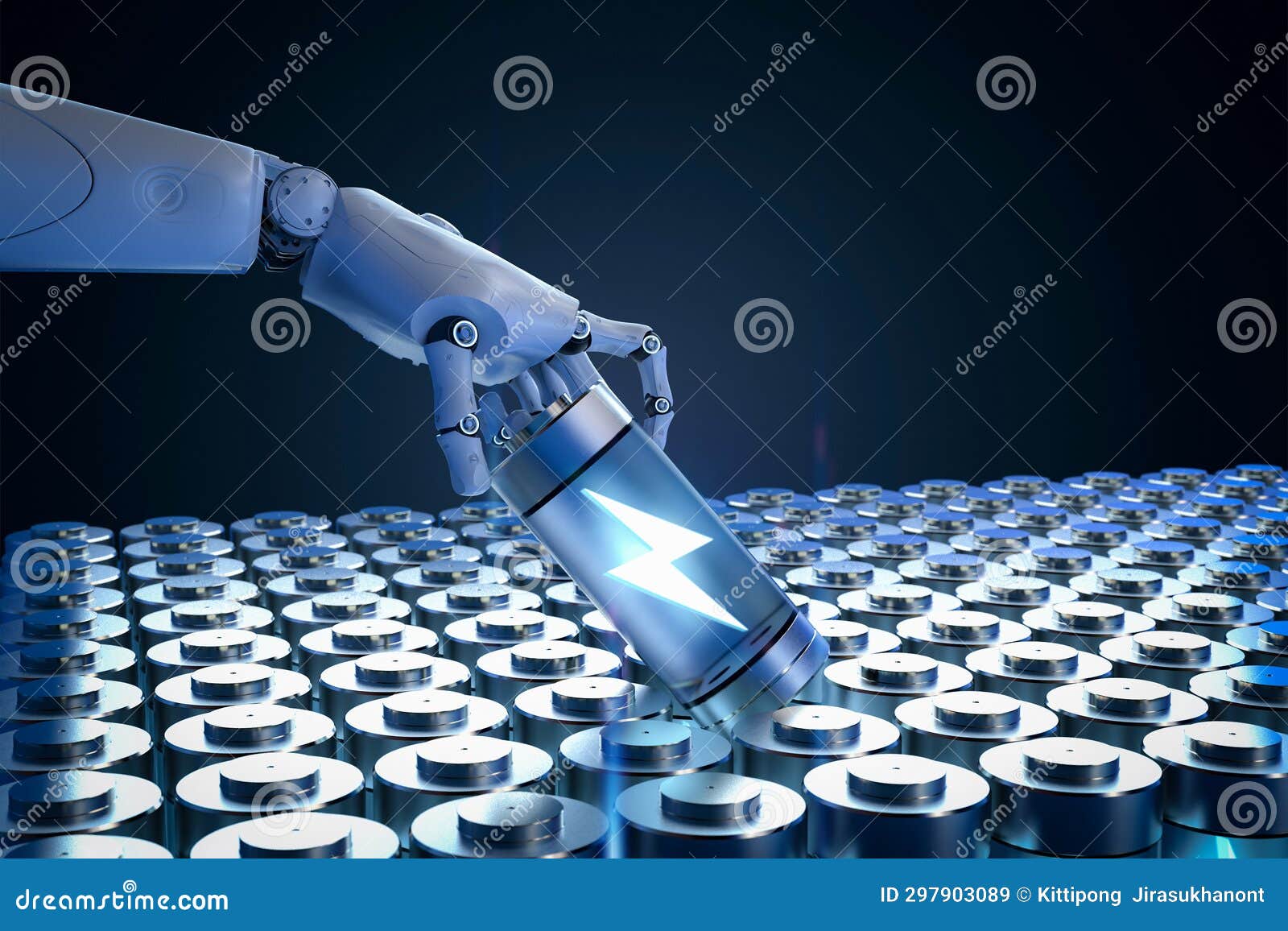 Automatic Recharge Battery with Li-ion or Rechargeable Batteries with ...