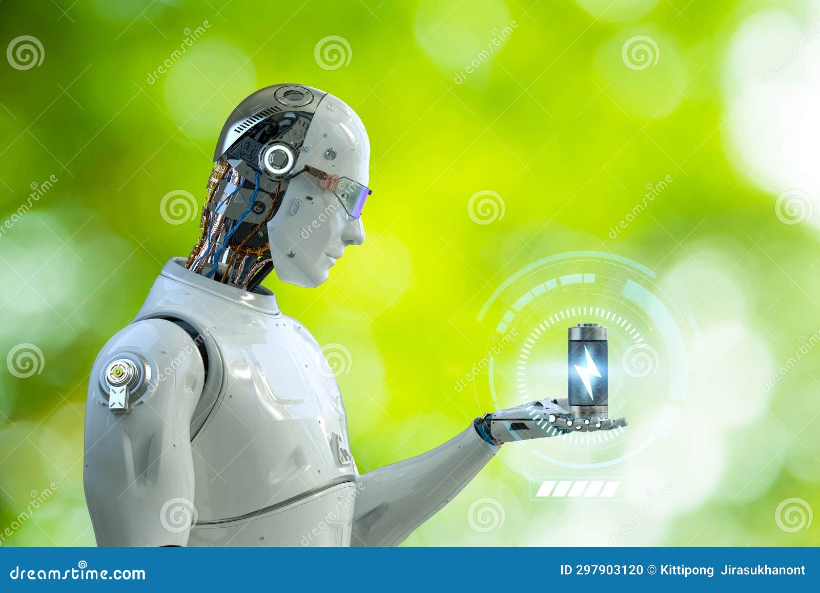 Automatic Recharge Battery With Li-ion Or Rechargeable Batteries With ...