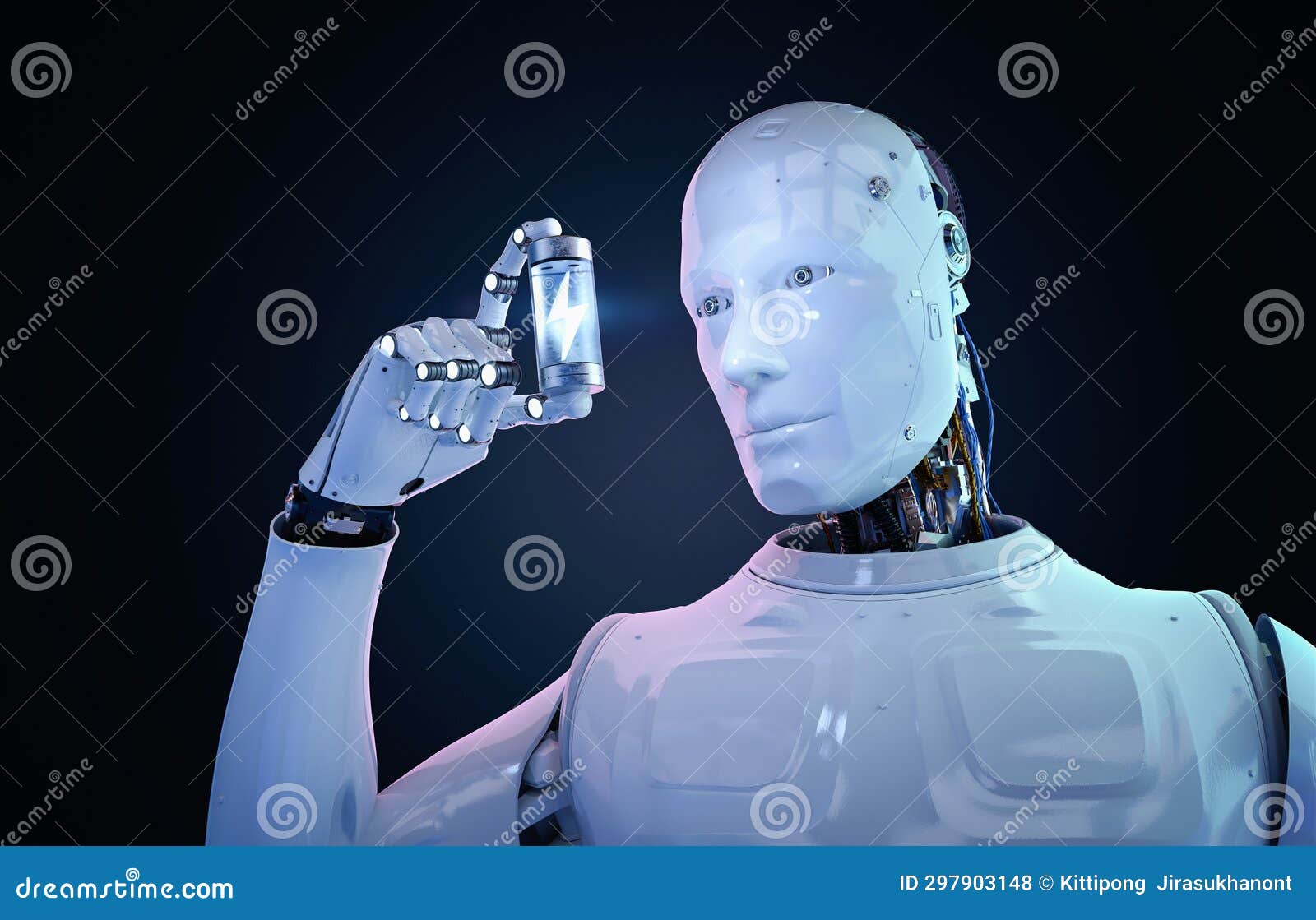 Automatic Recharge Battery With Li-ion Or Rechargeable Batteries With ...