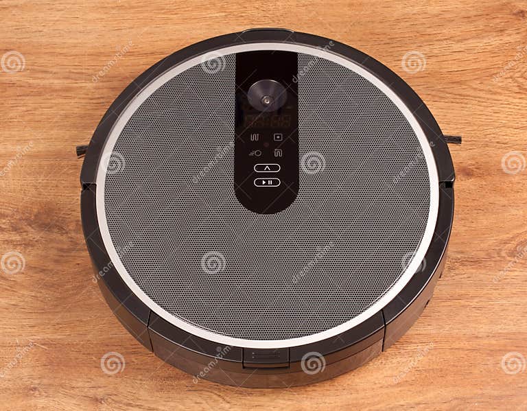 Automatic robot hoover stock image. Image of color, intelligent - 44301421