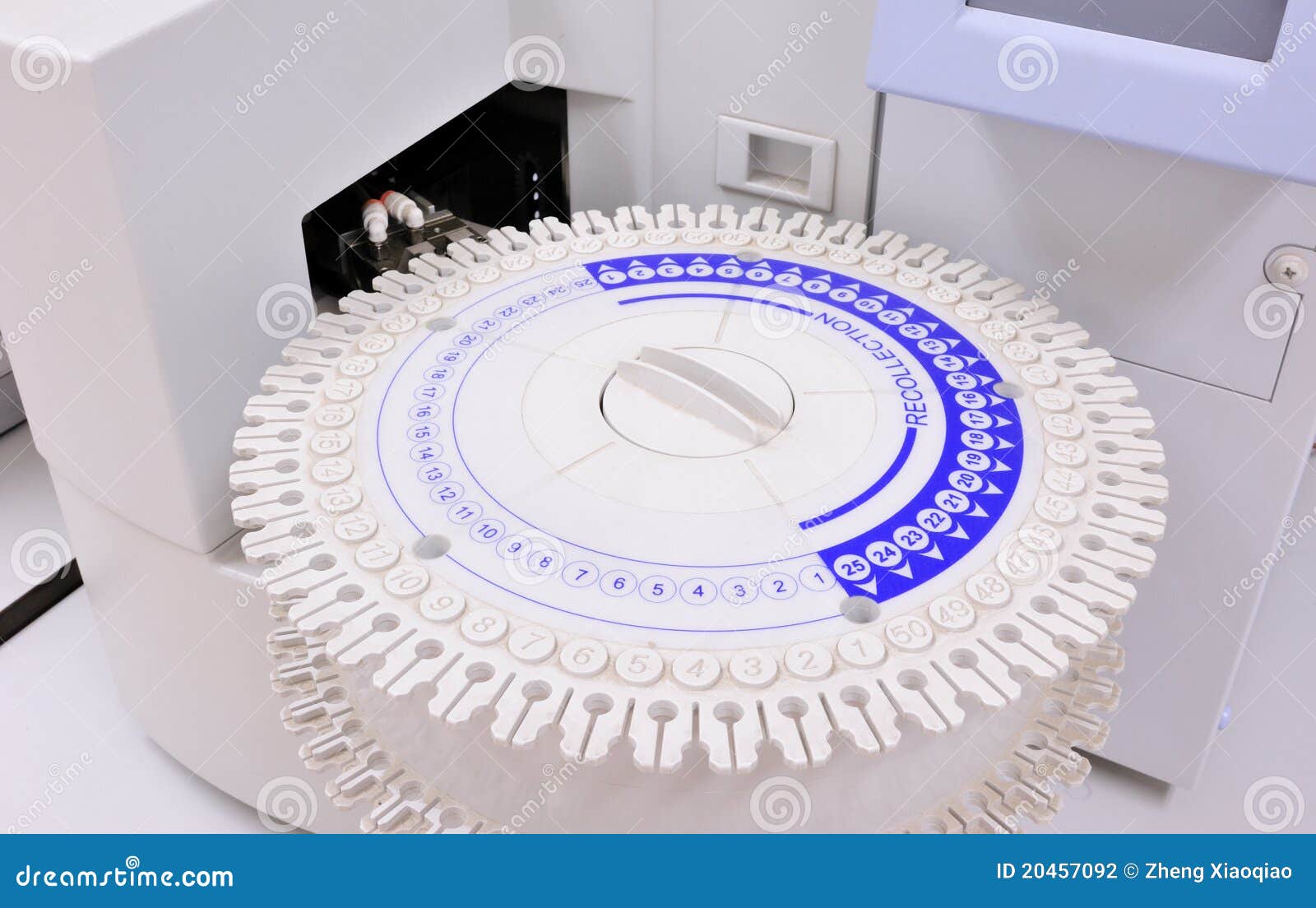 Automatic sample injector stock photo. Image of automatic - 20457092