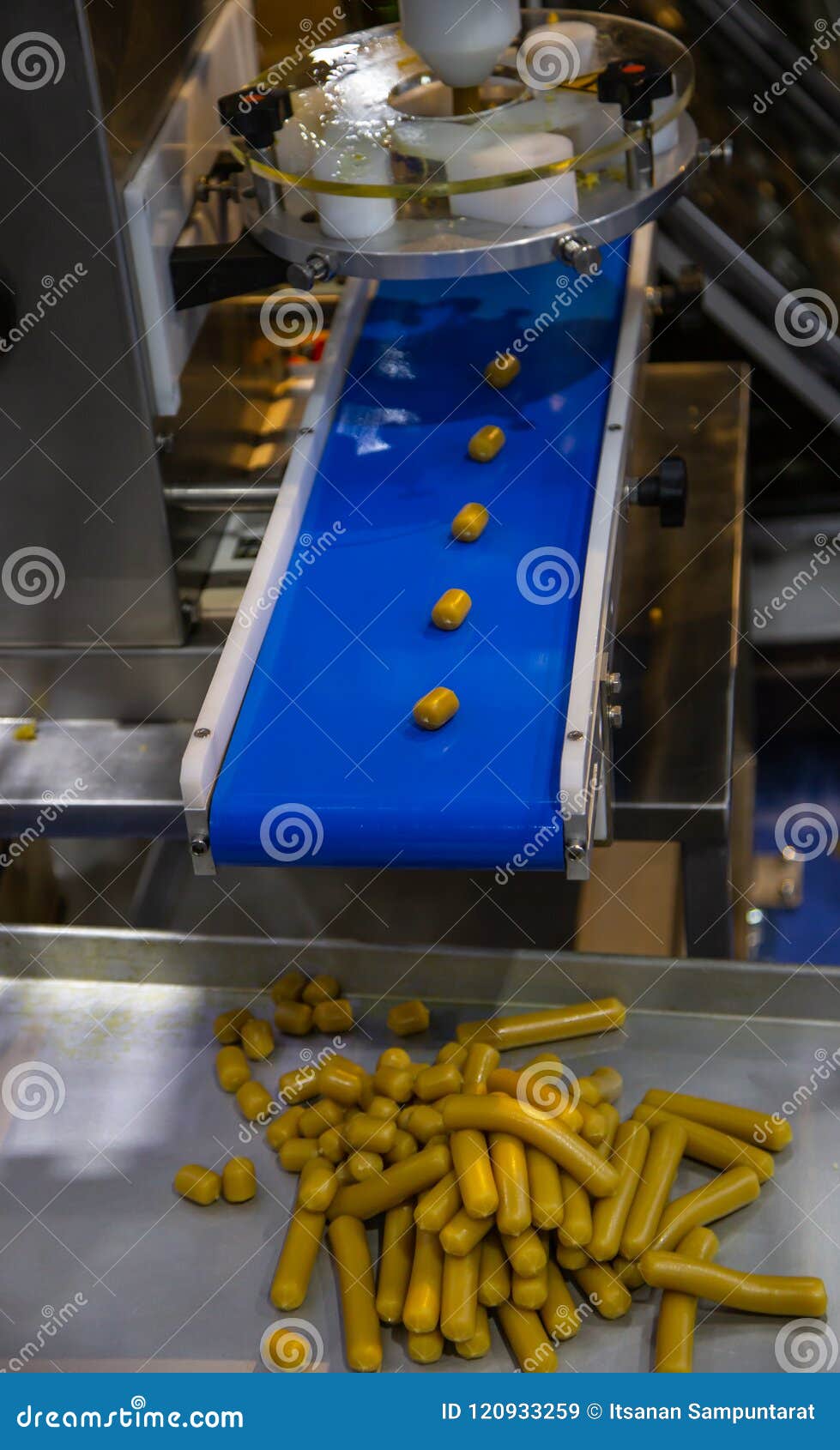 Automatic Sausage Making Machine Stock Image - Image of cook, rounder ...
