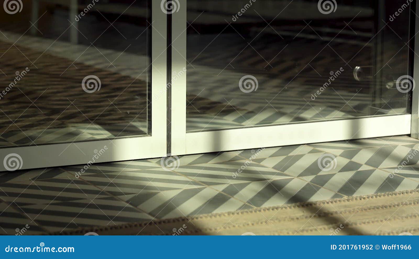 Automatic Sliding Doors. Close-up Stock Footage - Video of commercial ...