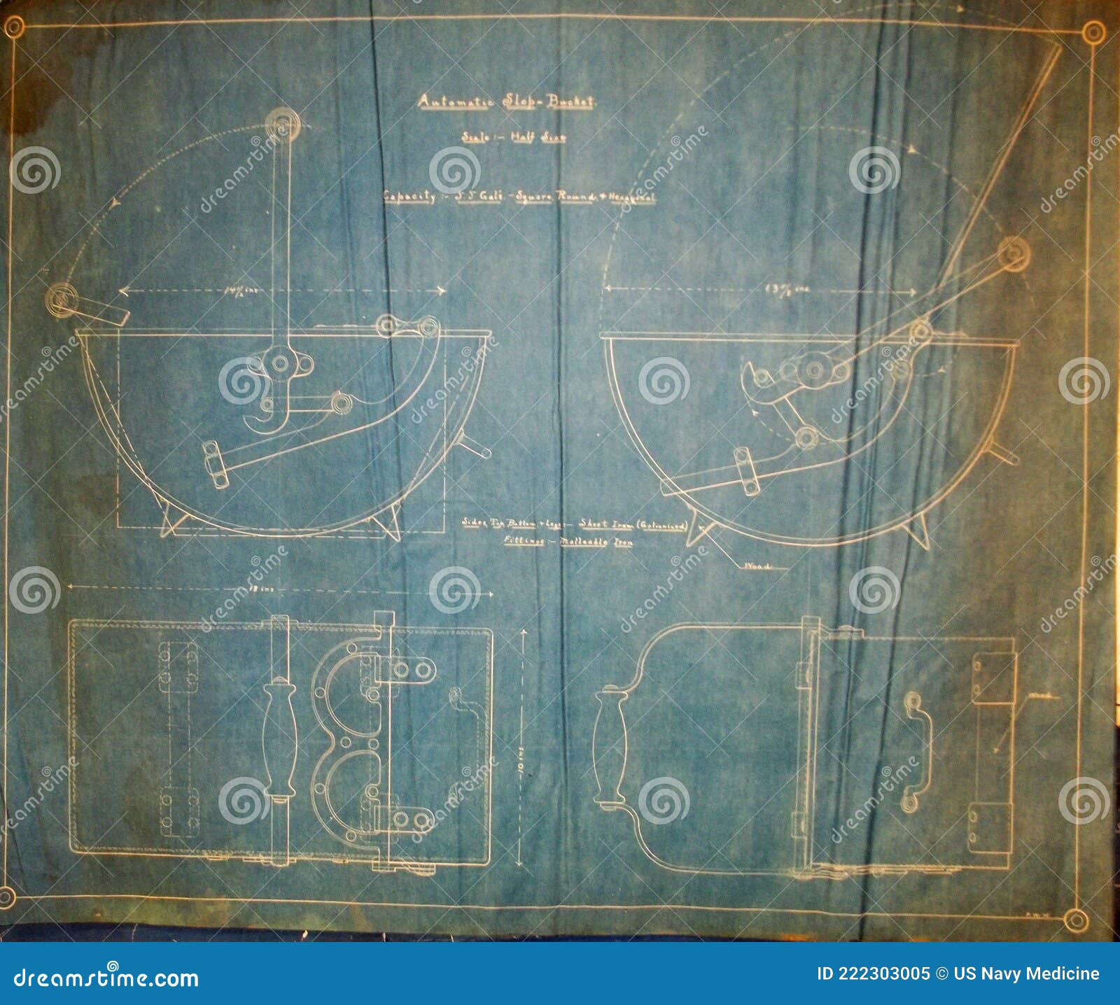Automatic Slop Bucket Blueprint Picture. Image: 222303005