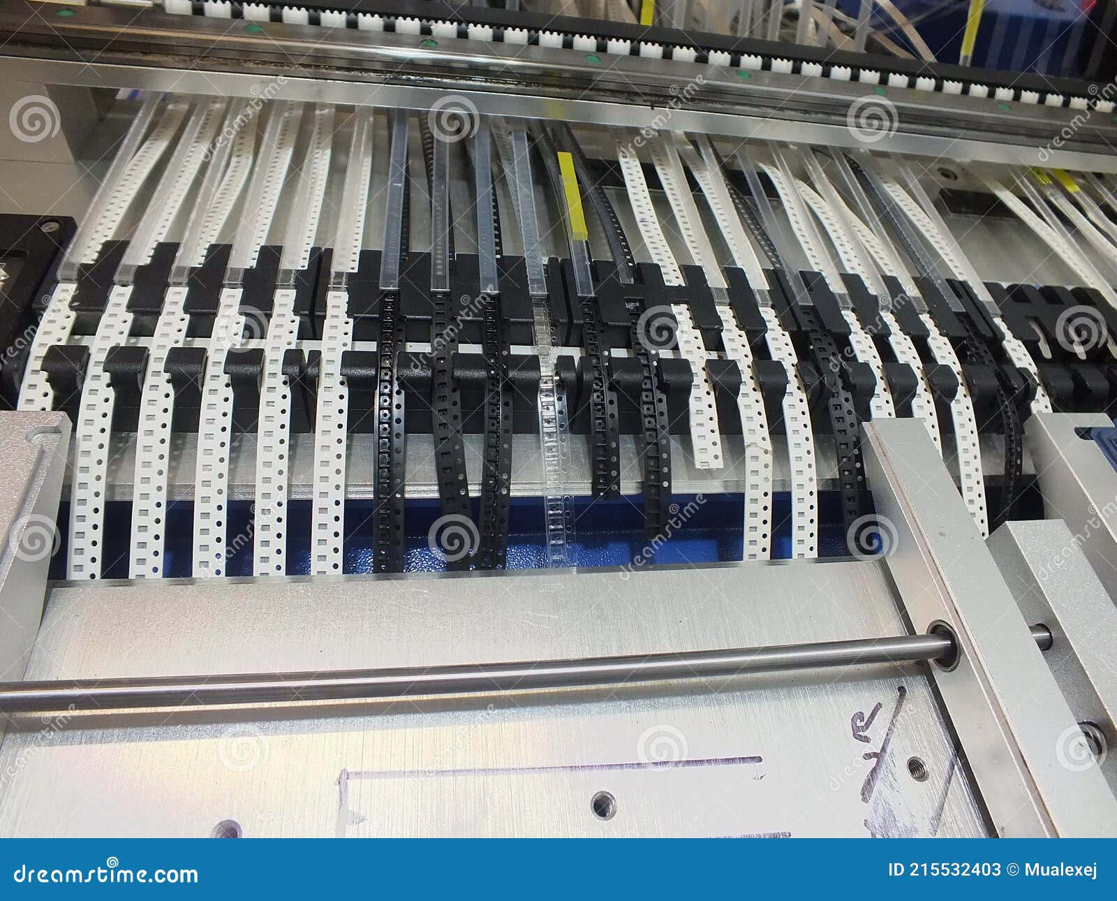 Automatic SMD Mounting Line. Stock Image - Image of vehicle, parts ...