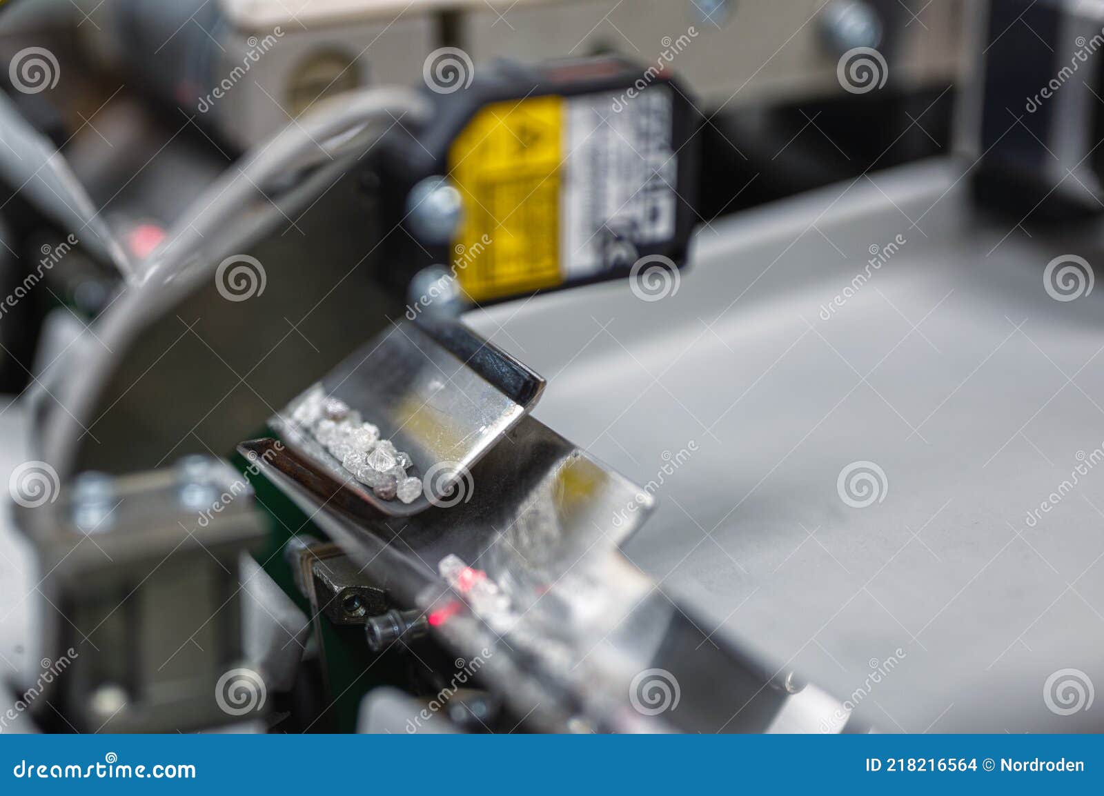 Automatic Sorting of Diamonds, Modern Machine Vision Technologies Stock ...