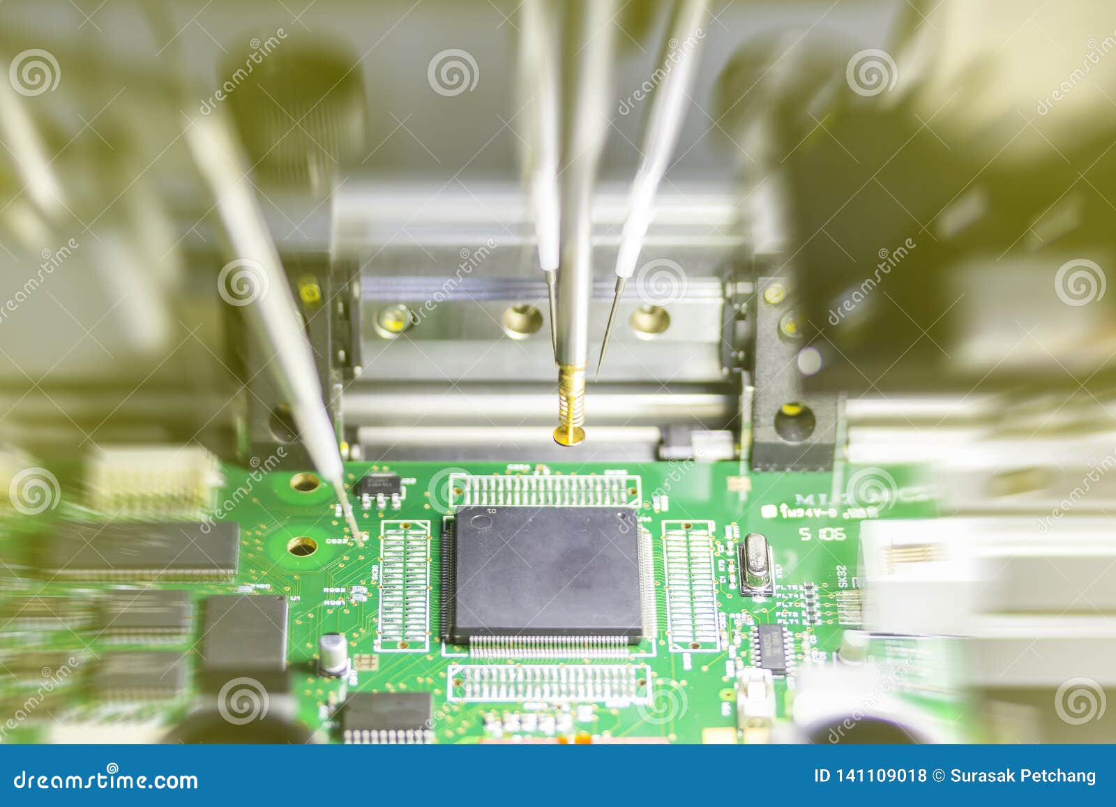 Automatic System Robot Micro Soldering and Assembly Electric Circuit ...