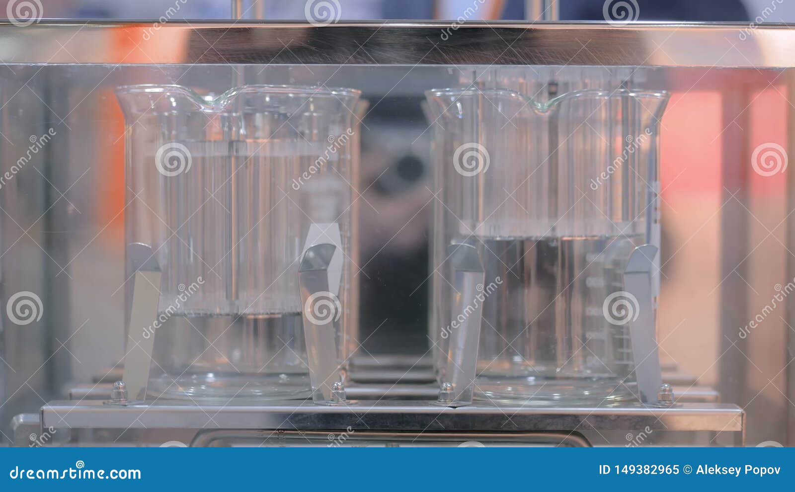 Automatic Tablet Disintegration and Dissolution Apparatus Stock Video ...