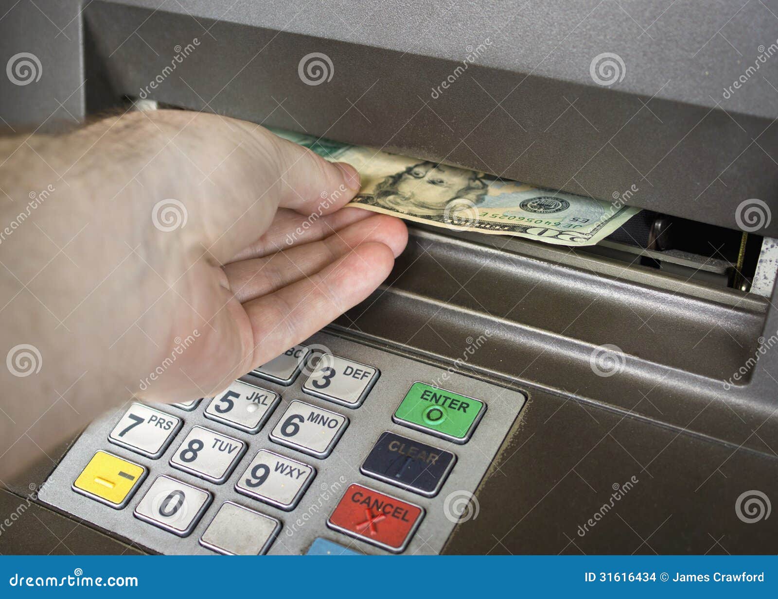 Automatic teller stock photo. Image of check, machine - 31616434