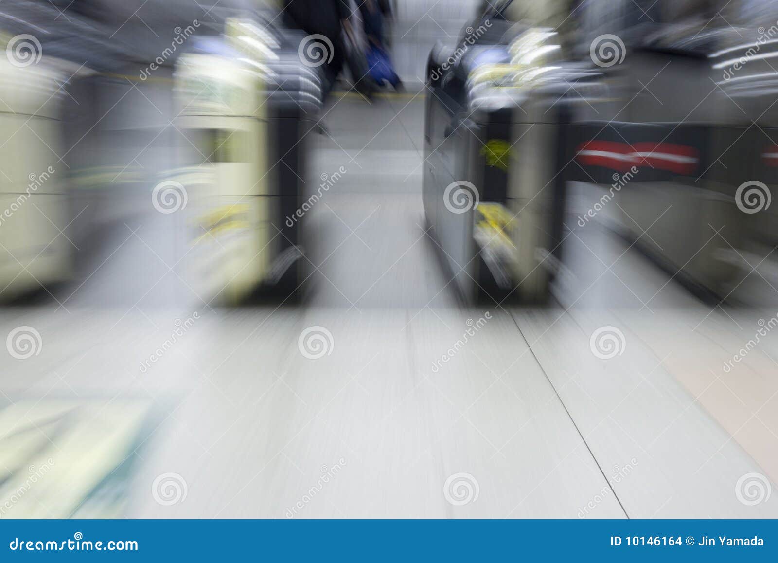 Automatic ticket checker stock photo. Image of trains - 10146164